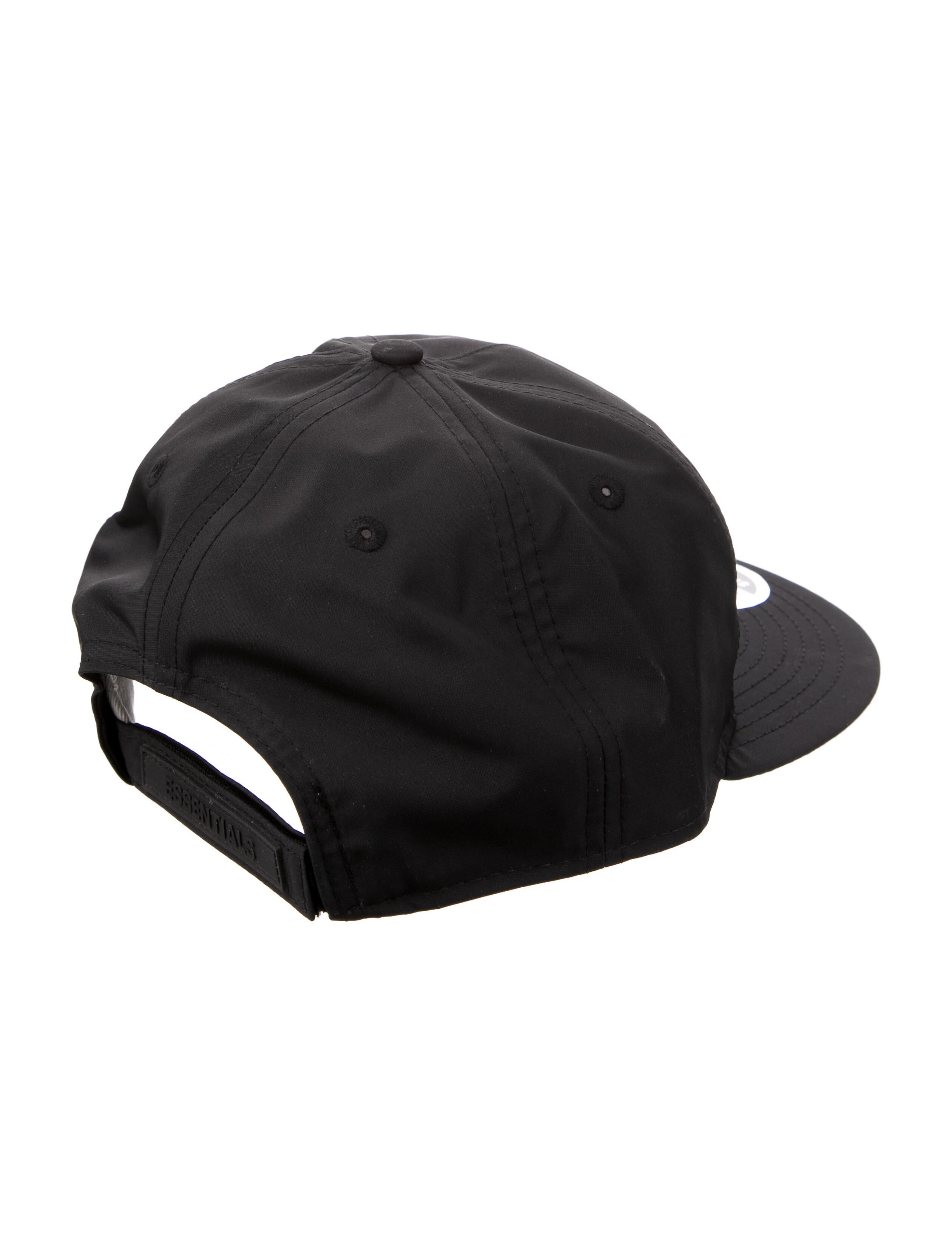 Fear Of God Essentials Snapback Hat - Black Hats, Accessories ...