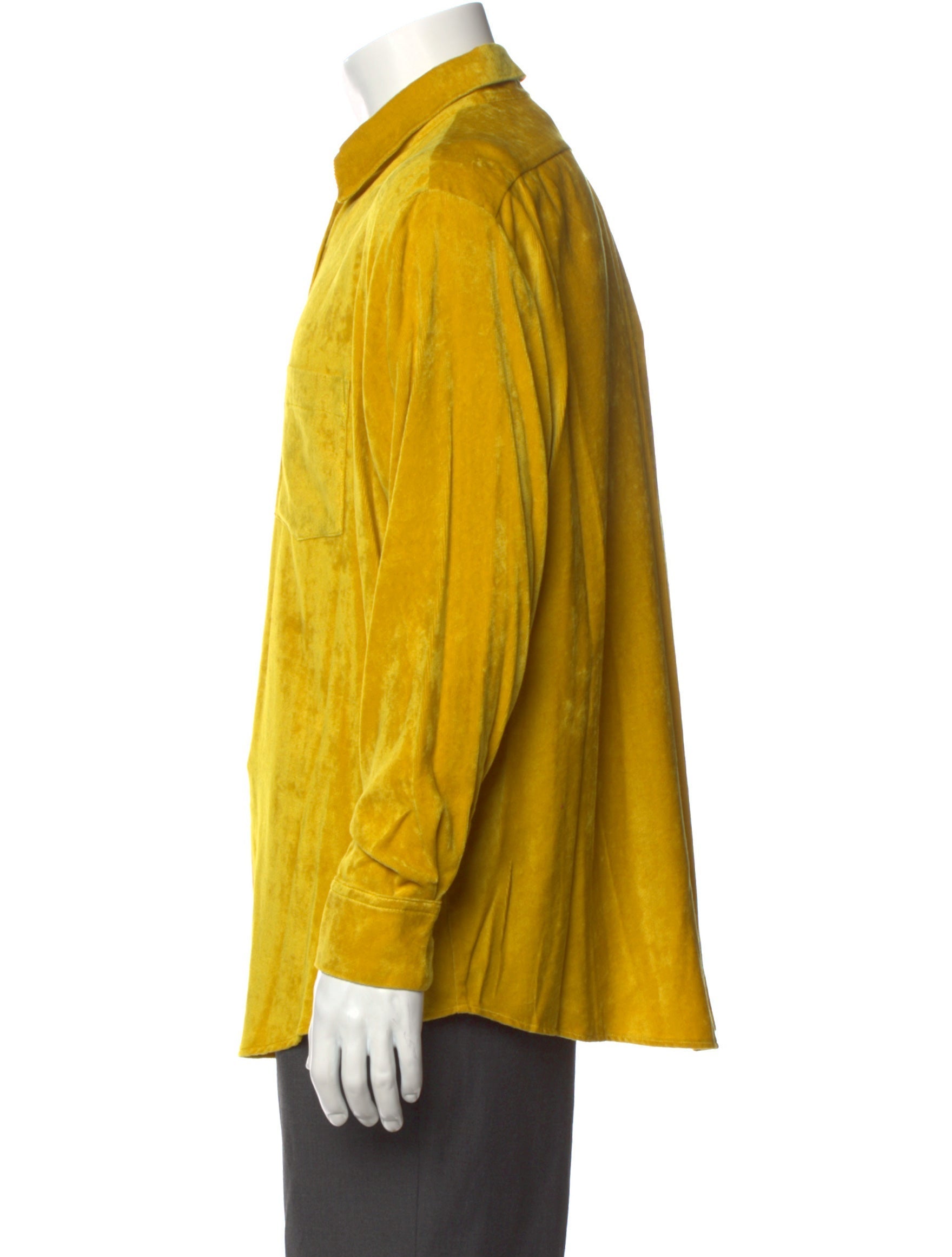 forte_forte Long Sleeve Shirt - Yellow Casual Shirts, Clothing ...