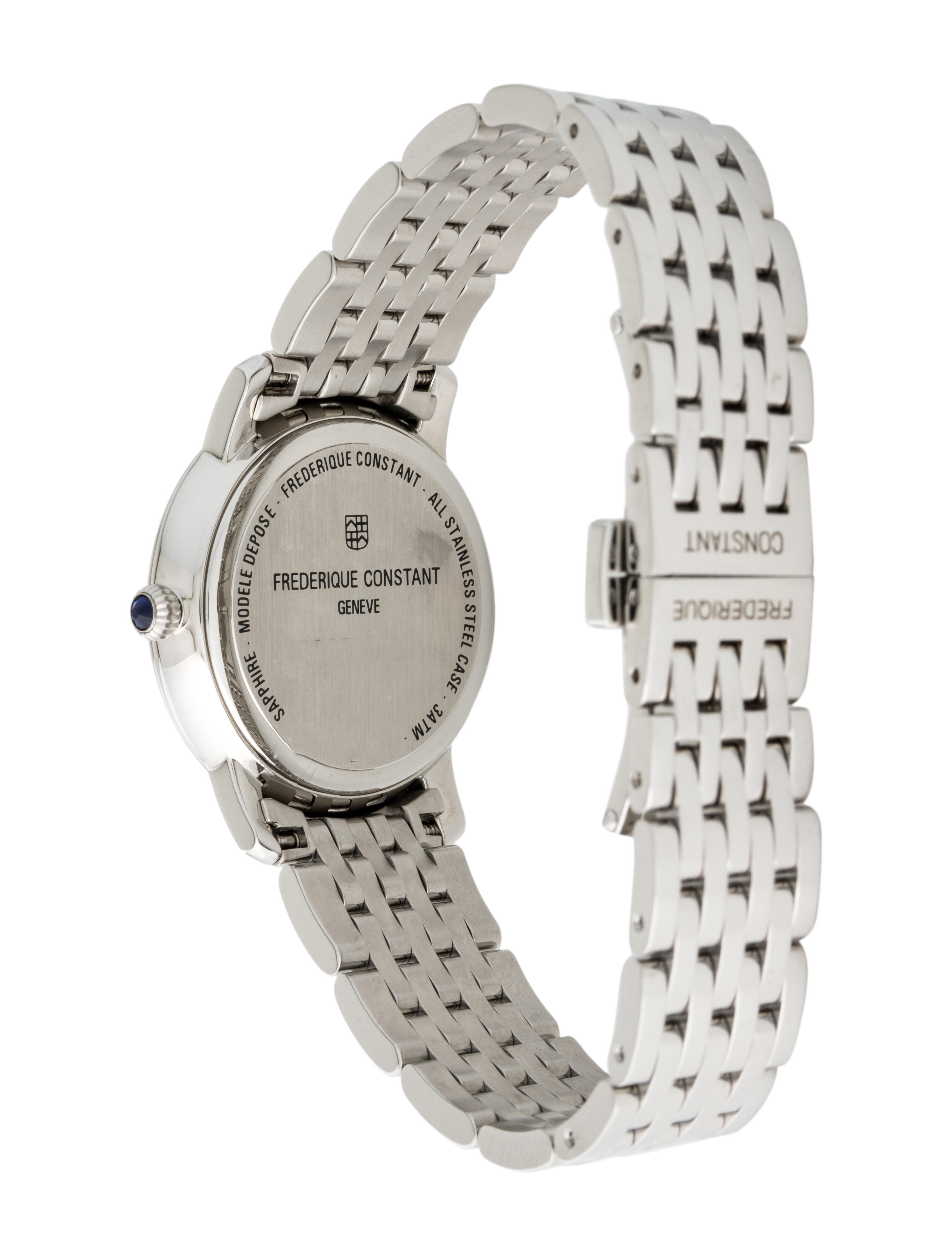 Frederique Constant Slimline Watch - FC-206X1S2/3/5/6 // FC ...