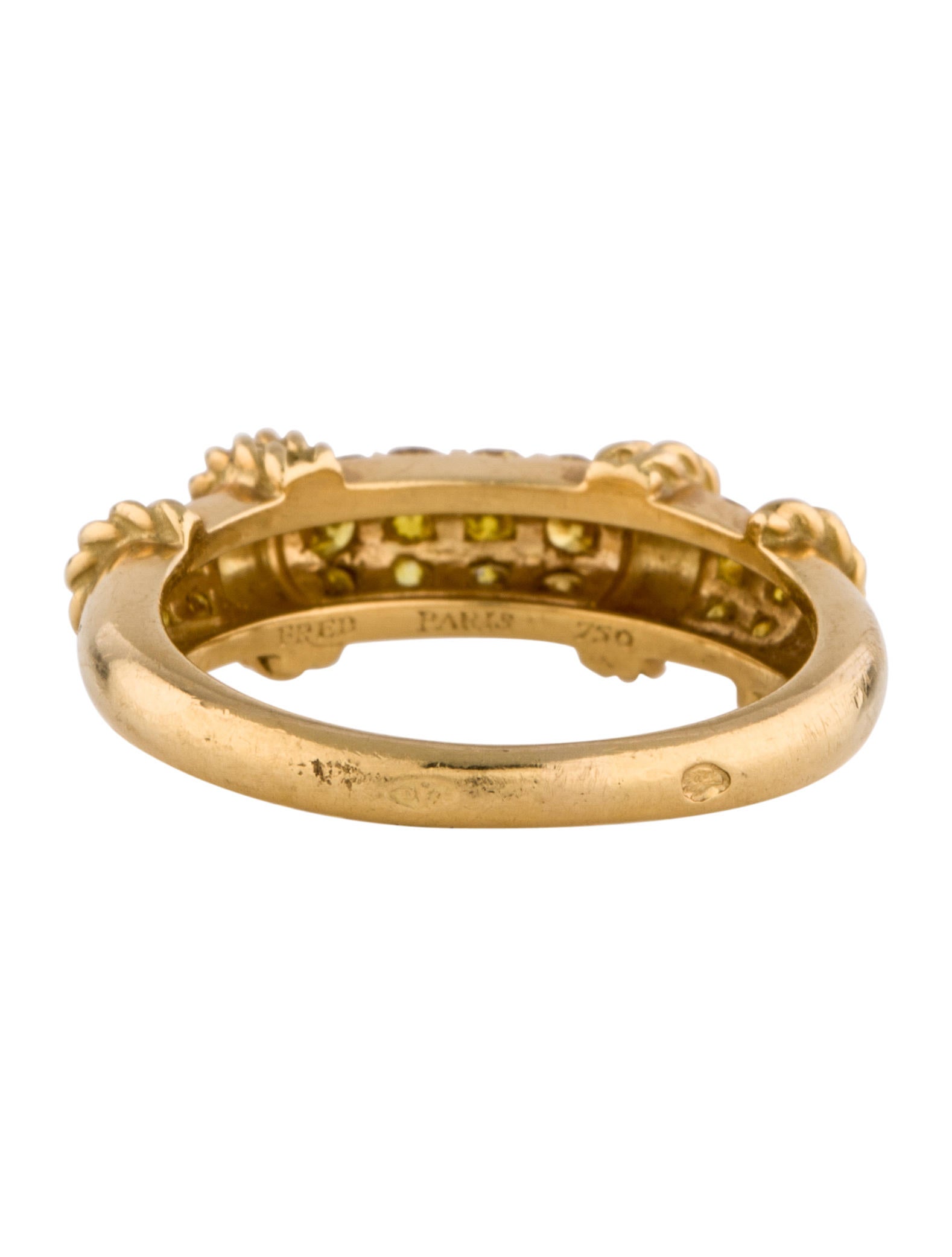 Fred of Paris Yellow Diamond Ring - Rings - FRD20033 | The RealReal