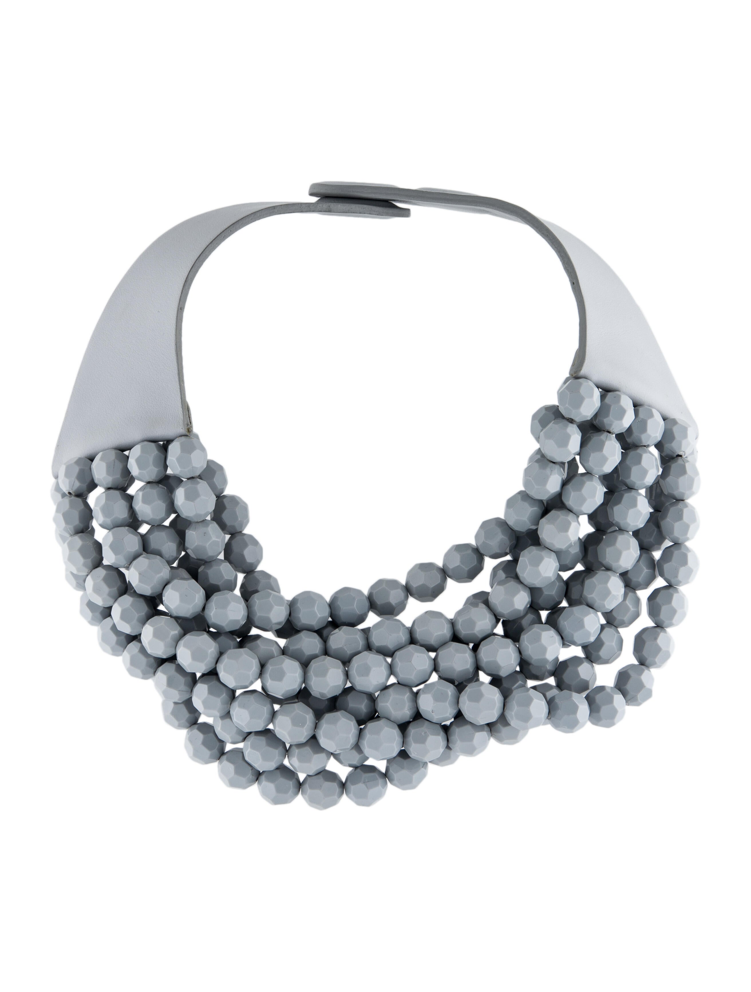 David Yurman Multistone Multistrand Bead Necklace - Sterling Silver ...