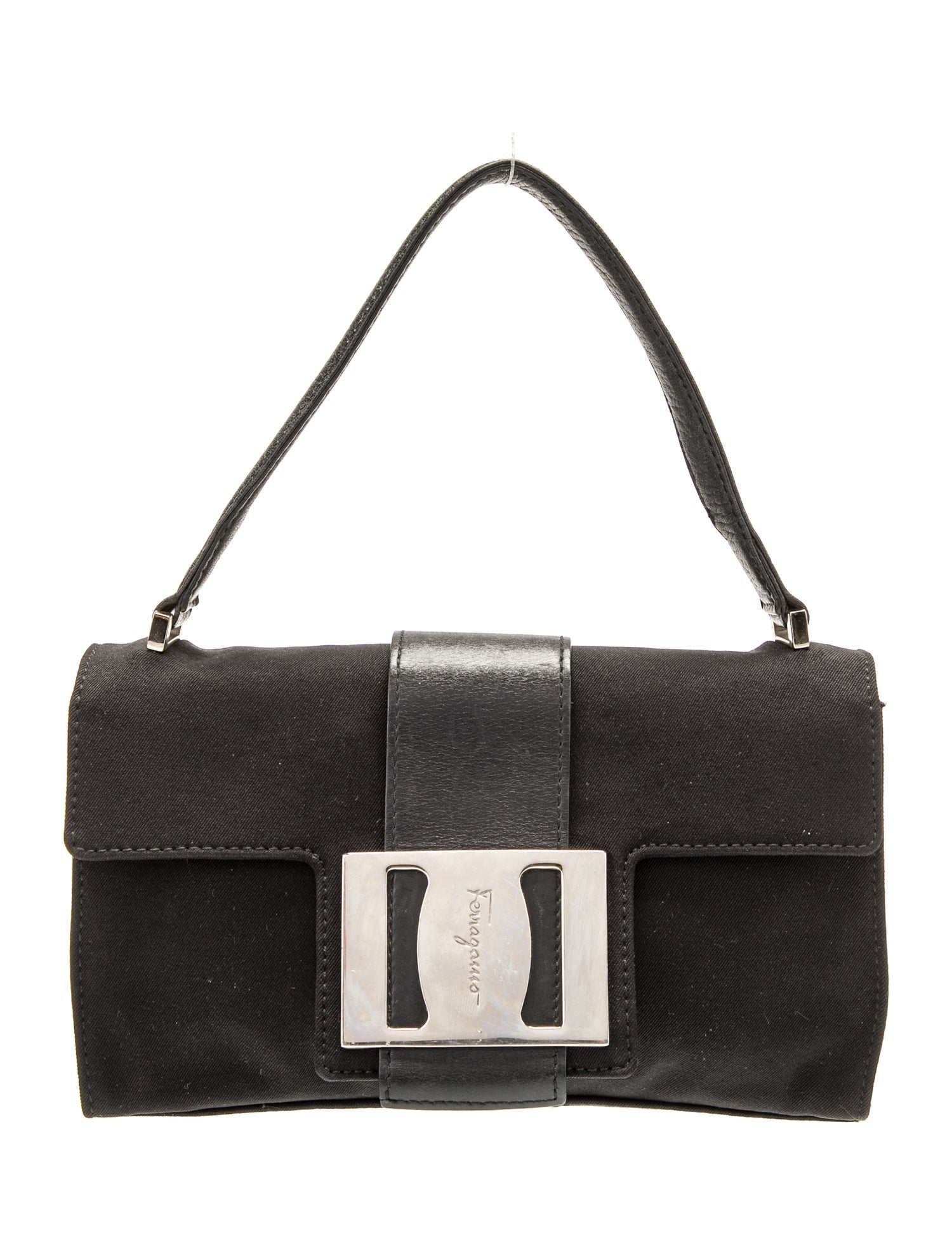 Salvatore Ferragamo Canvas Mini bag - Black Mini Bags, Handbags ...