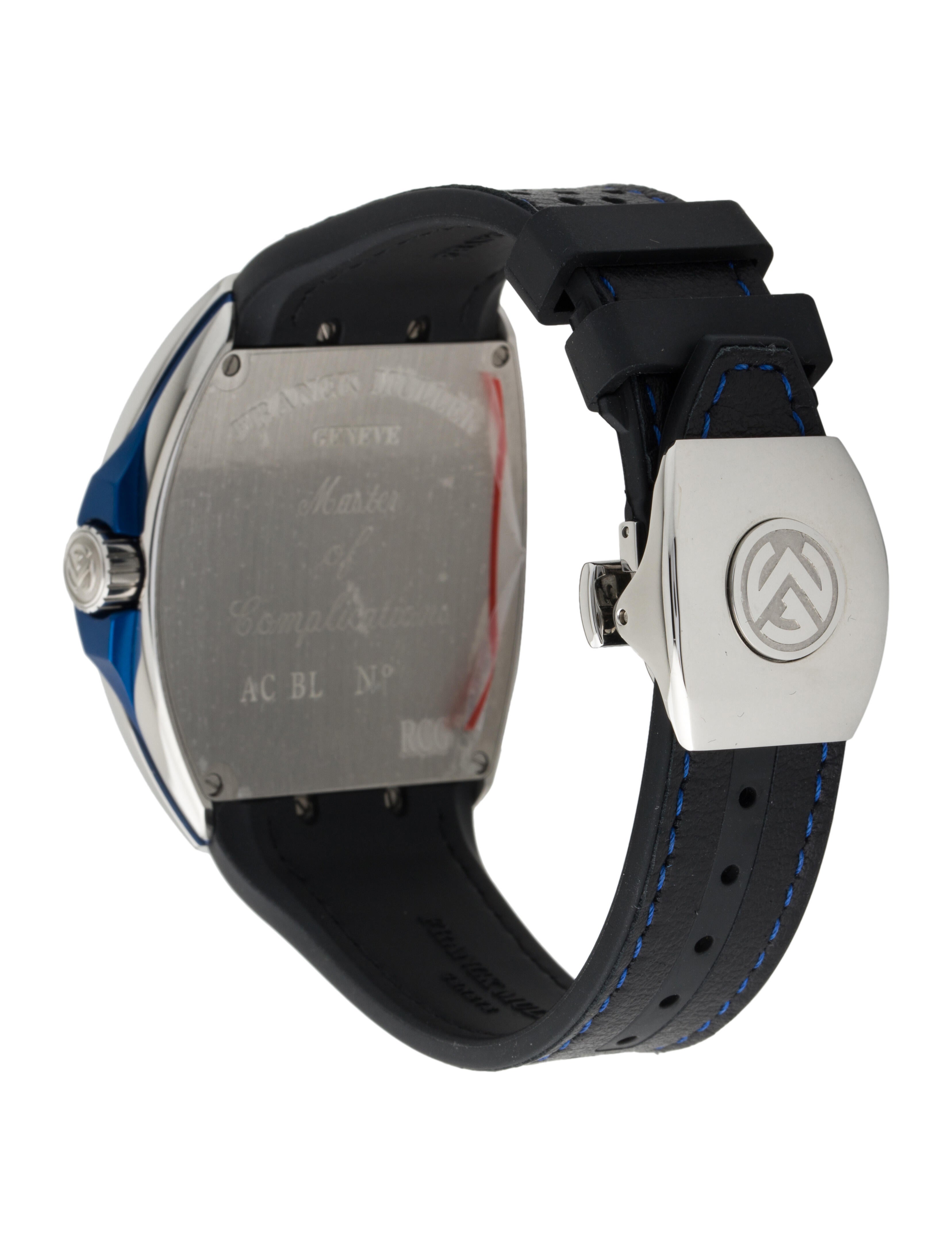 Franck Muller Vanguard Racing Watch - V 45 SC DT RCG (BL) AC | The RealReal