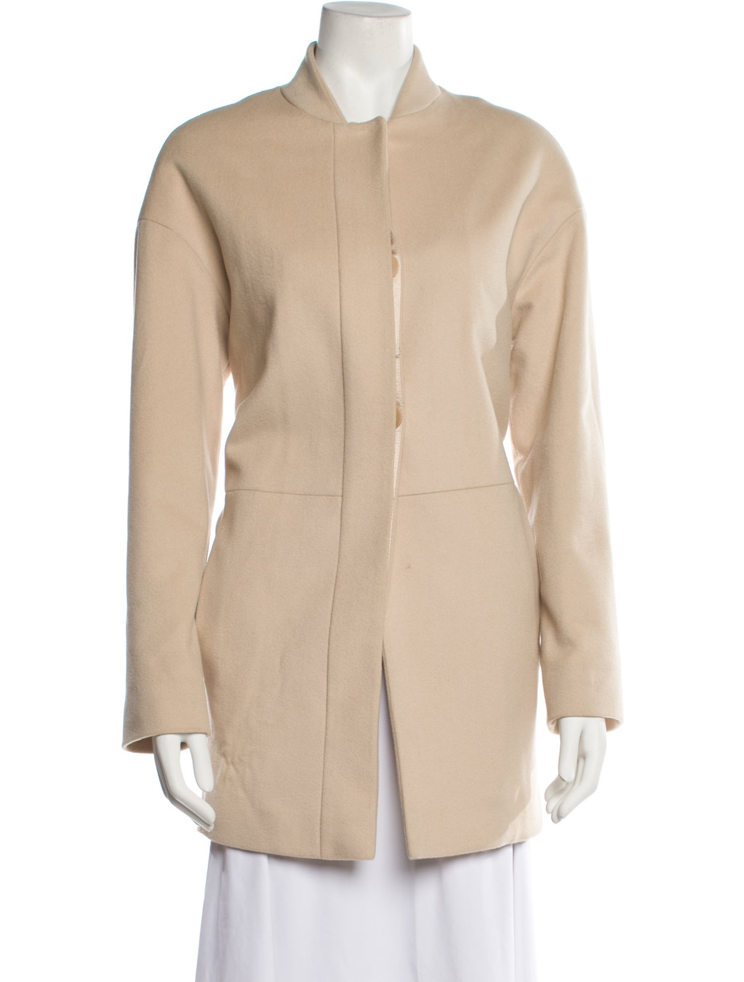 Fleurette Wool Coat - Neutrals Coats, Clothing - FTT21831 | The RealReal