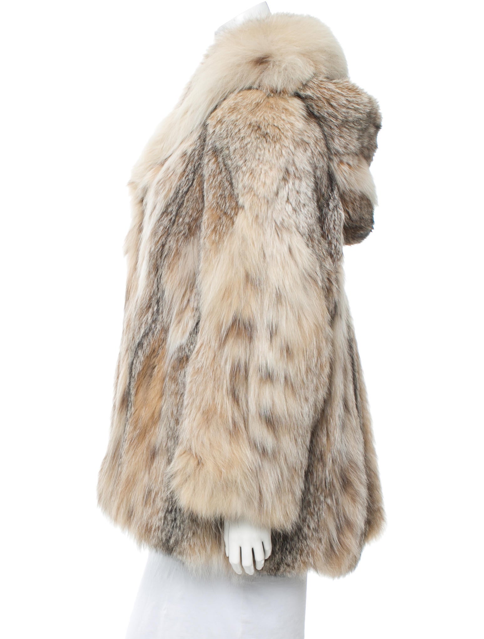 Fur Canadian Lynx Jacket - Neutrals Jackets, Clothing - FUR20418 | The ...