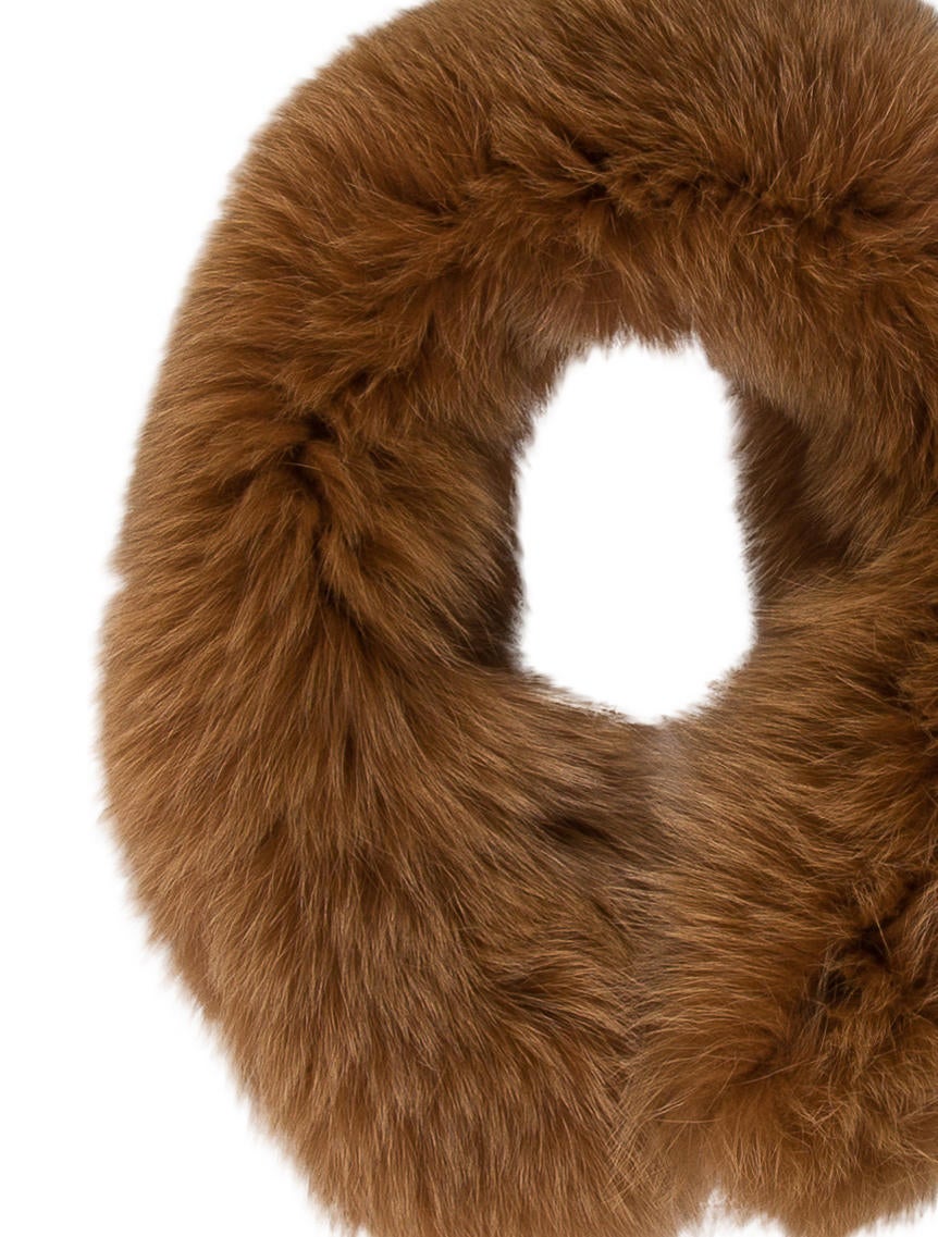 Fur Fox Fur Collar - Neutrals Scarves and Shawls, Accessories ...