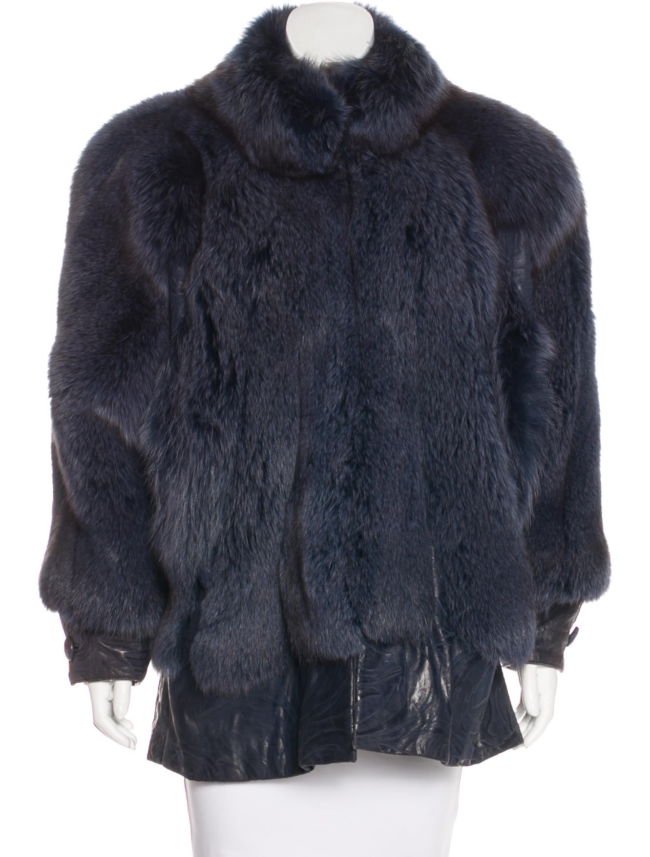 Fur Fox & Leather Jacket - Clothing - FUR22586 | The RealReal