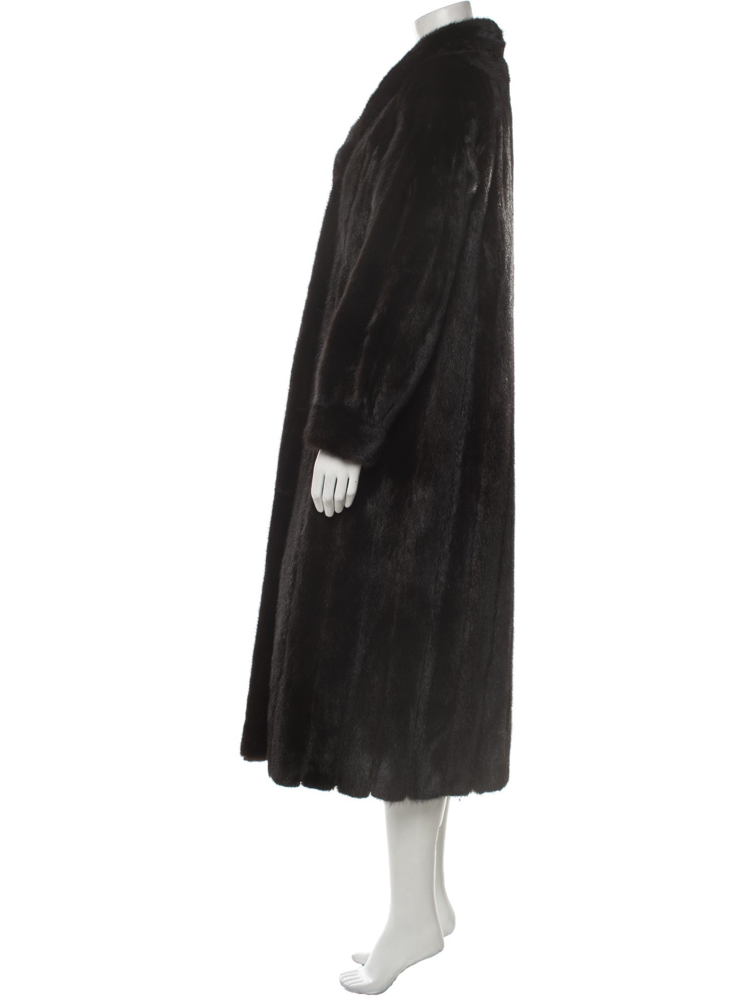 Maximilian Mink Fur Coat - Brown Coats, Clothing - MXN20595 | The RealReal