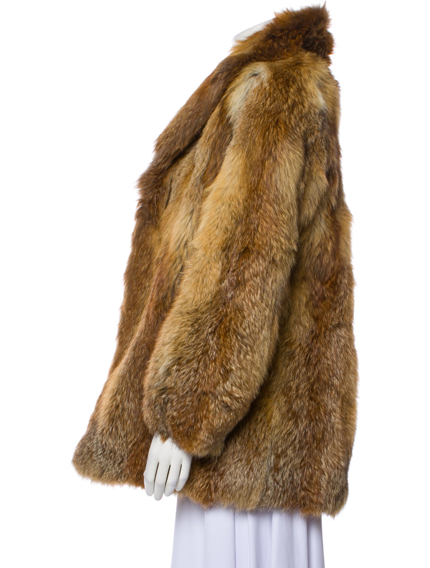 Fur Fox Fur Coat - Neutrals Coats, Clothing - FUR54696 | The RealReal