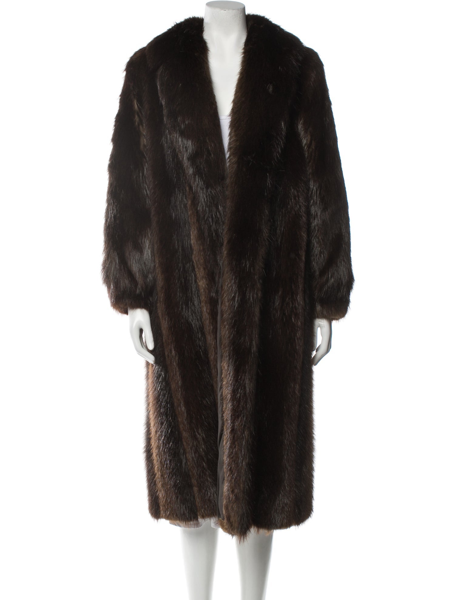 Maximilian Fur Coat - Brown Coats, Clothing - MXN20627 | The RealReal