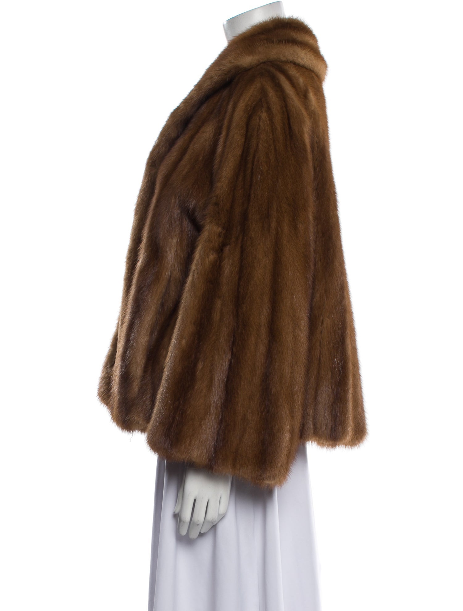 Fur Mink Fur Coat - Brown Coats, Clothing - FUR57851 | The RealReal