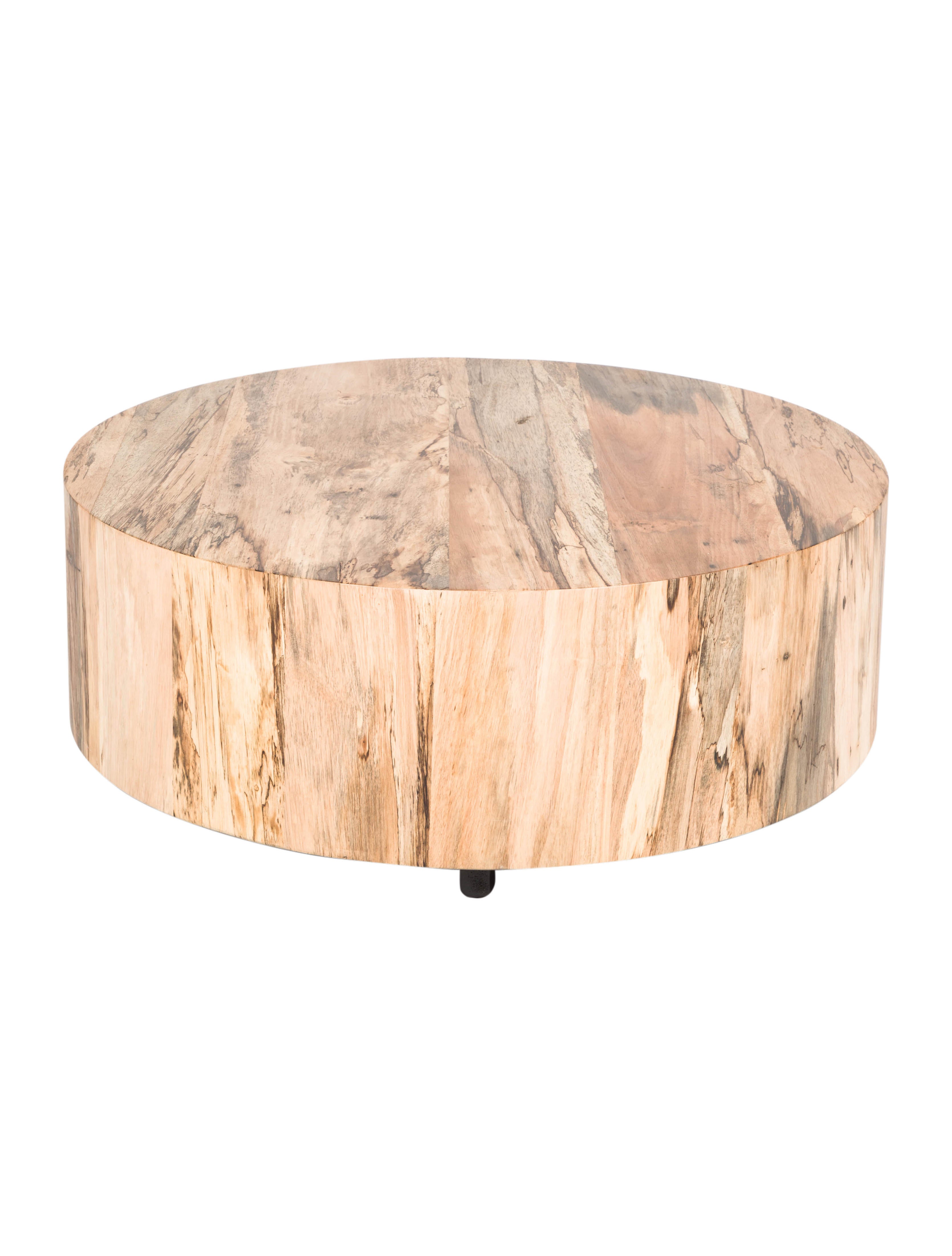Furniture Spalted Wood Coffee Table - Brown Tables, Furniture ...