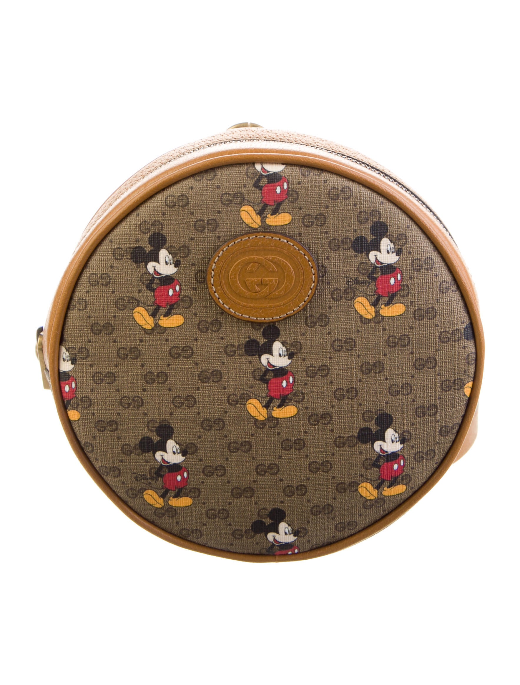 Gucci x Disney Three Little Pigs GG Supreme Ophidia Backpack - Brown ...