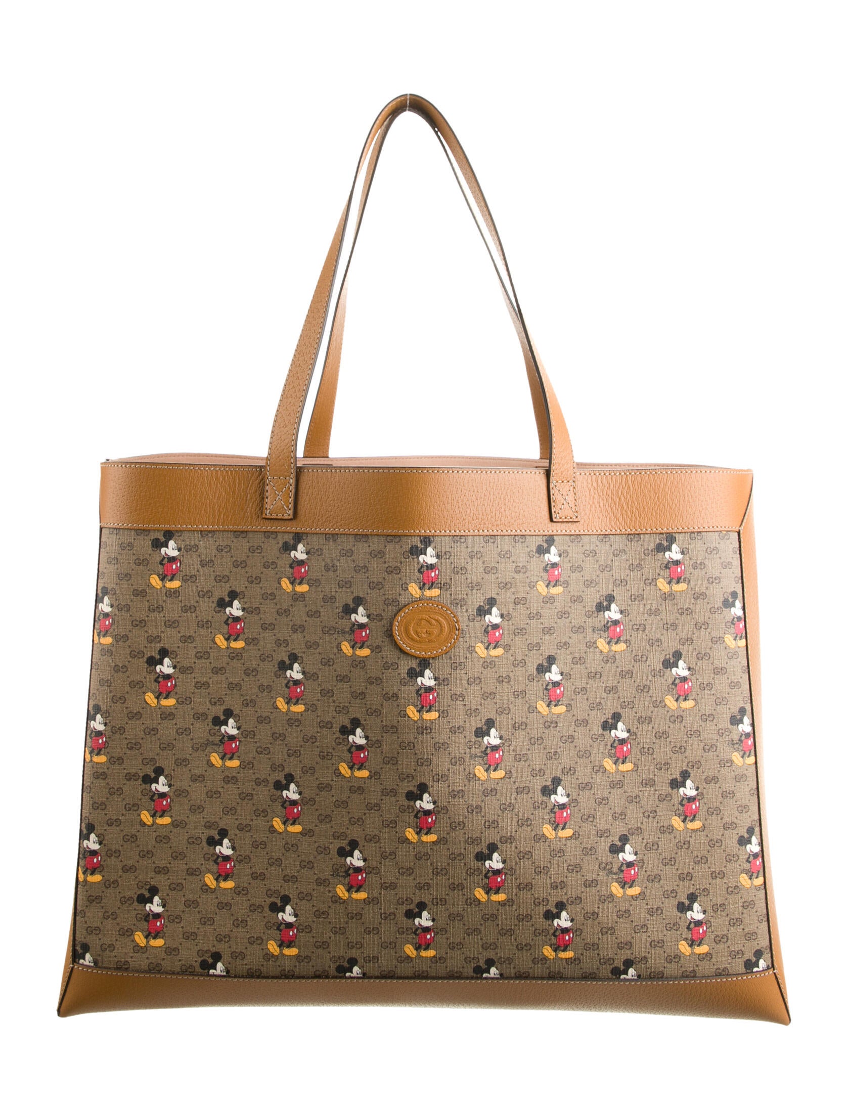 Gucci x Disney Micro GG Mickey Mouse Shopper Tote - Neutrals Totes ...