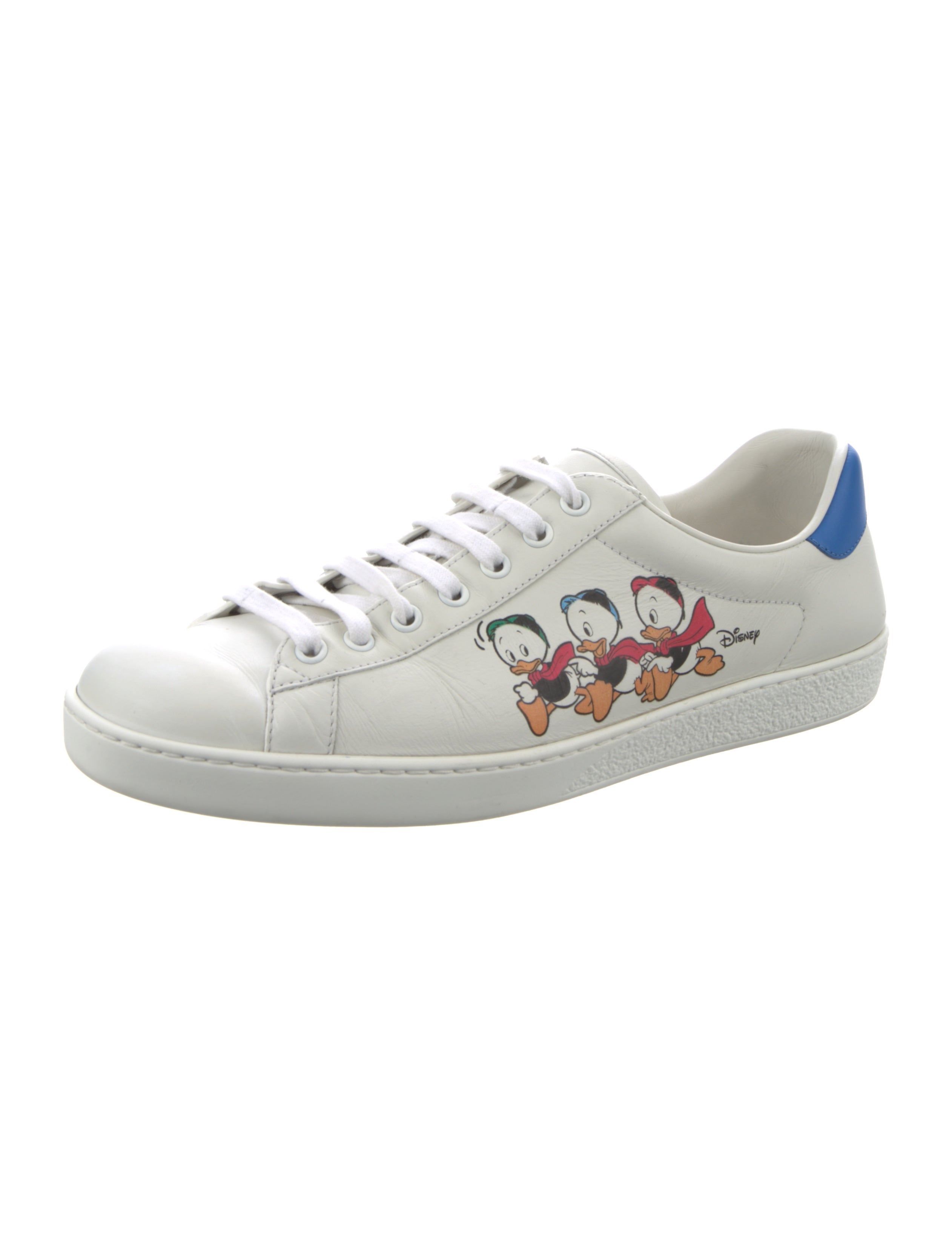 Gucci x Disney Ace Huey, Dewey, Louie Sneakers Sneakers - White ...