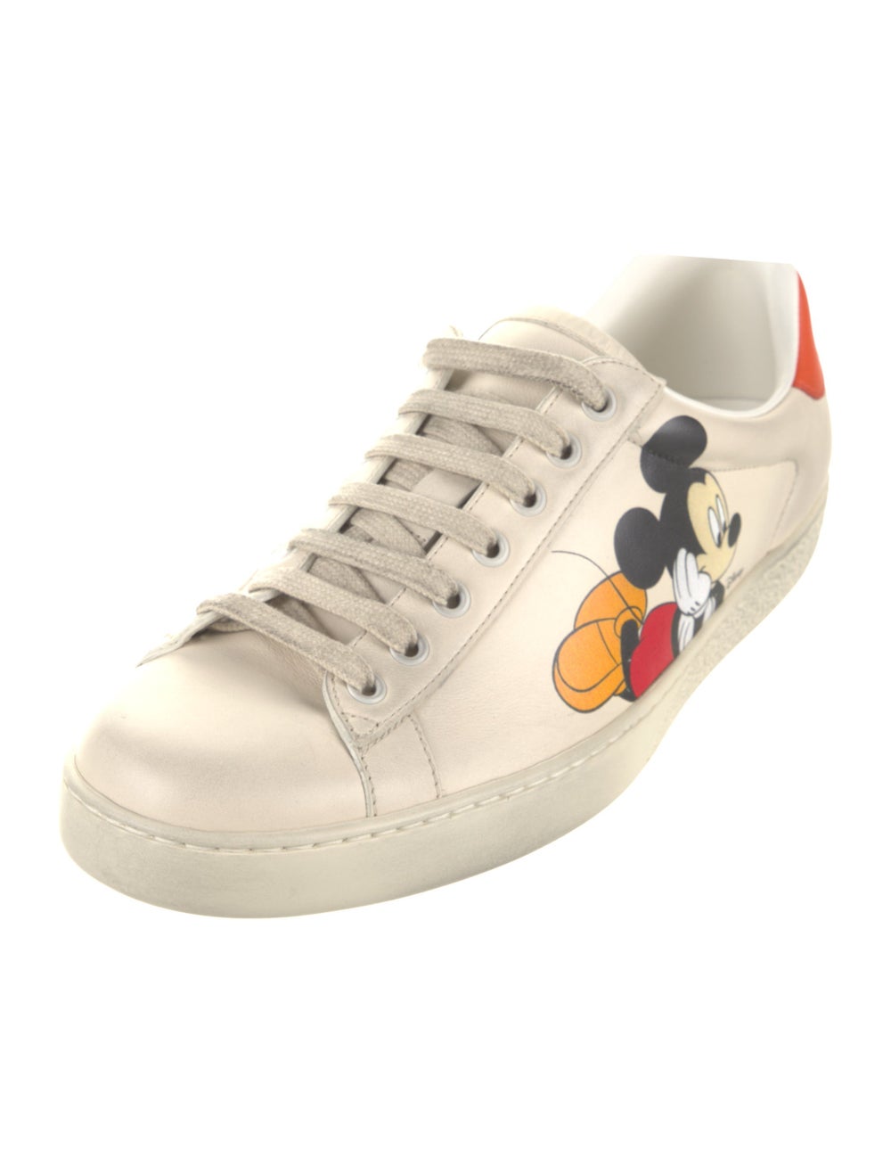 Gucci x Disney Ace 'Mickey Mouse' Sneakers - Neutrals Sneakers, Shoes ...