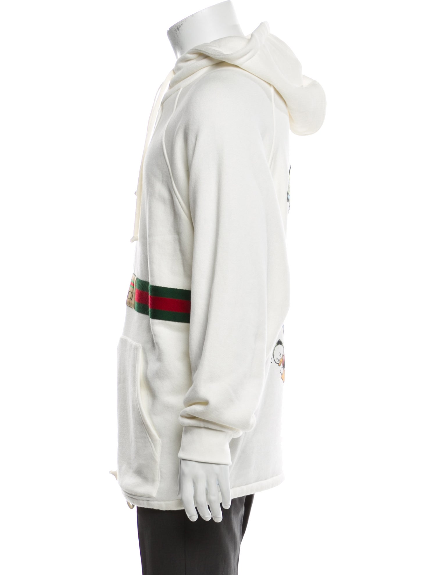 Gucci x Disney Web Accent Edition Donald Duck Sweatshirt - Neutrals ...