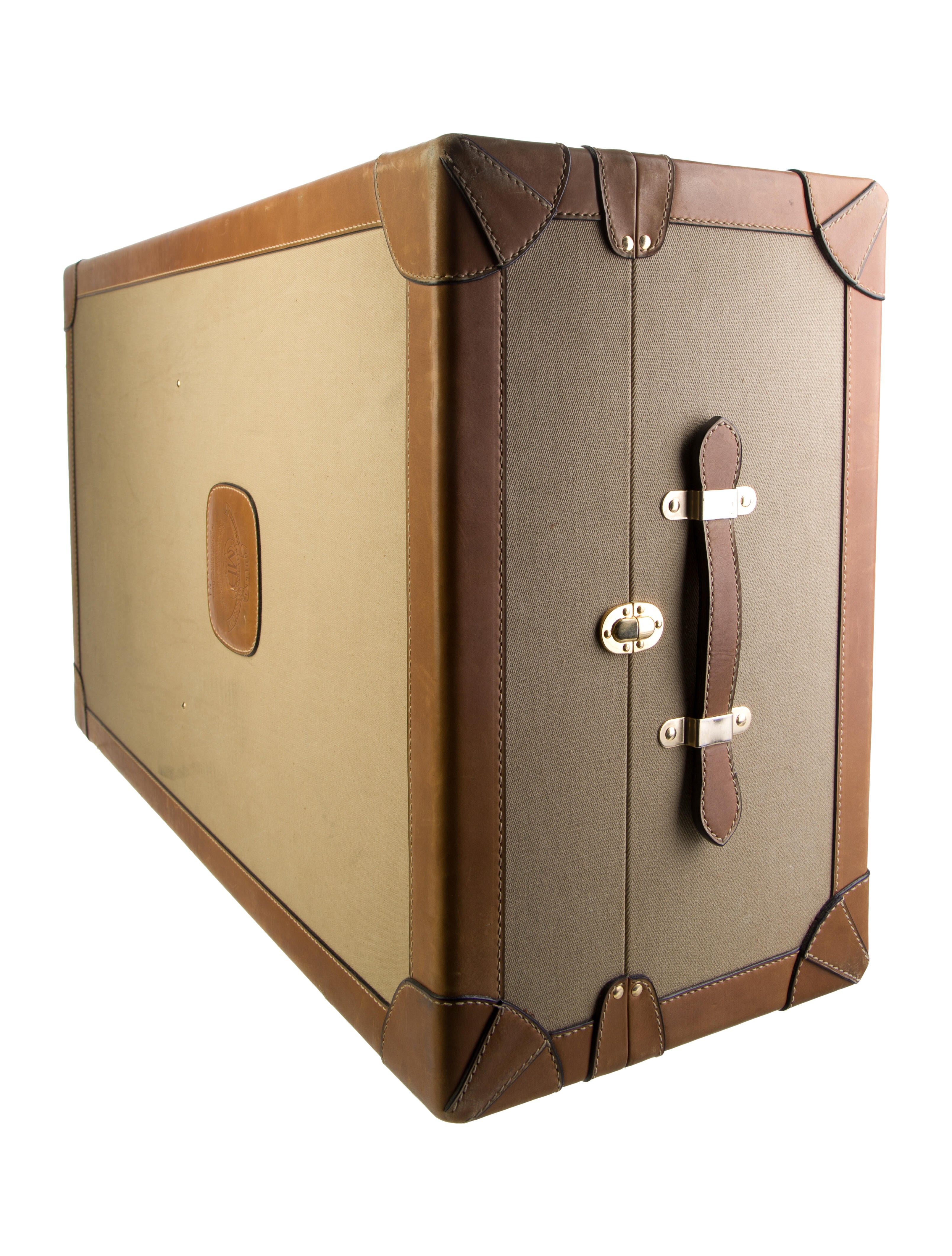 Ghurka Vintage Large Trunk - Neutrals Trunks & Steamers, Luggage ...