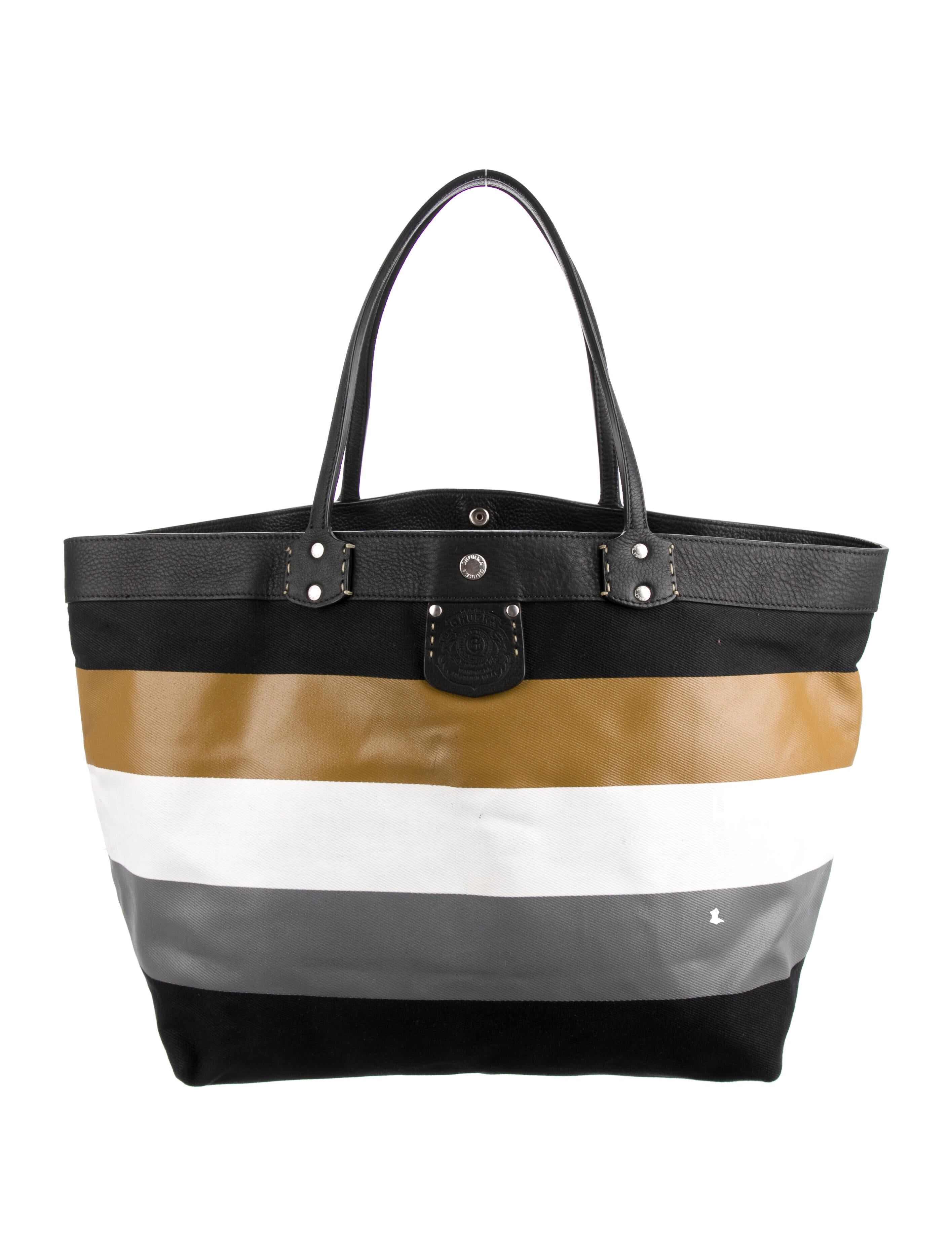 Ghurka Coated Canvas Tote Bag w/ Tags - Totes, Handbags - GHK22070 ...