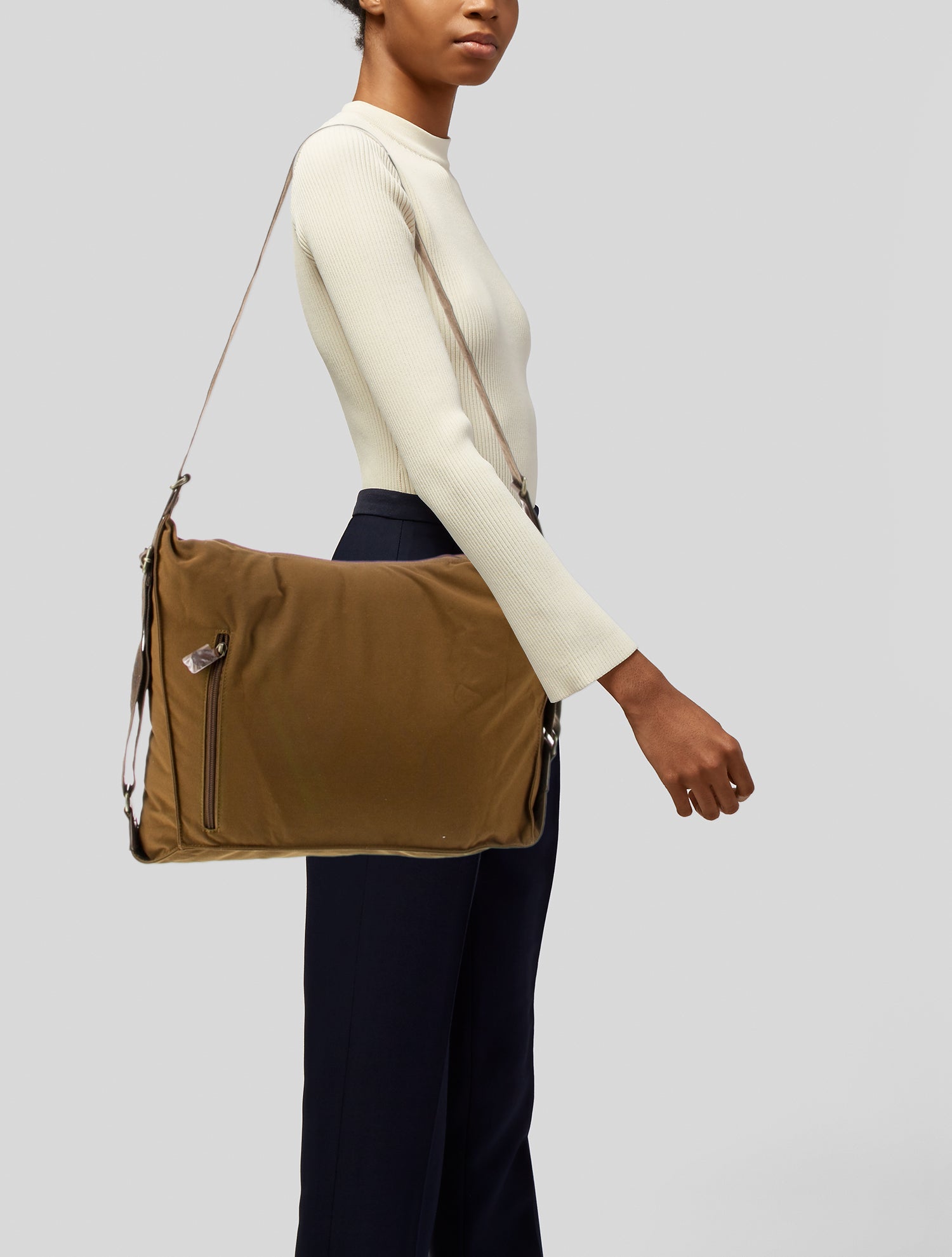 Ghurka Canvas & Leather Tote - Brown Totes, Bags - GHK20212 | The RealReal