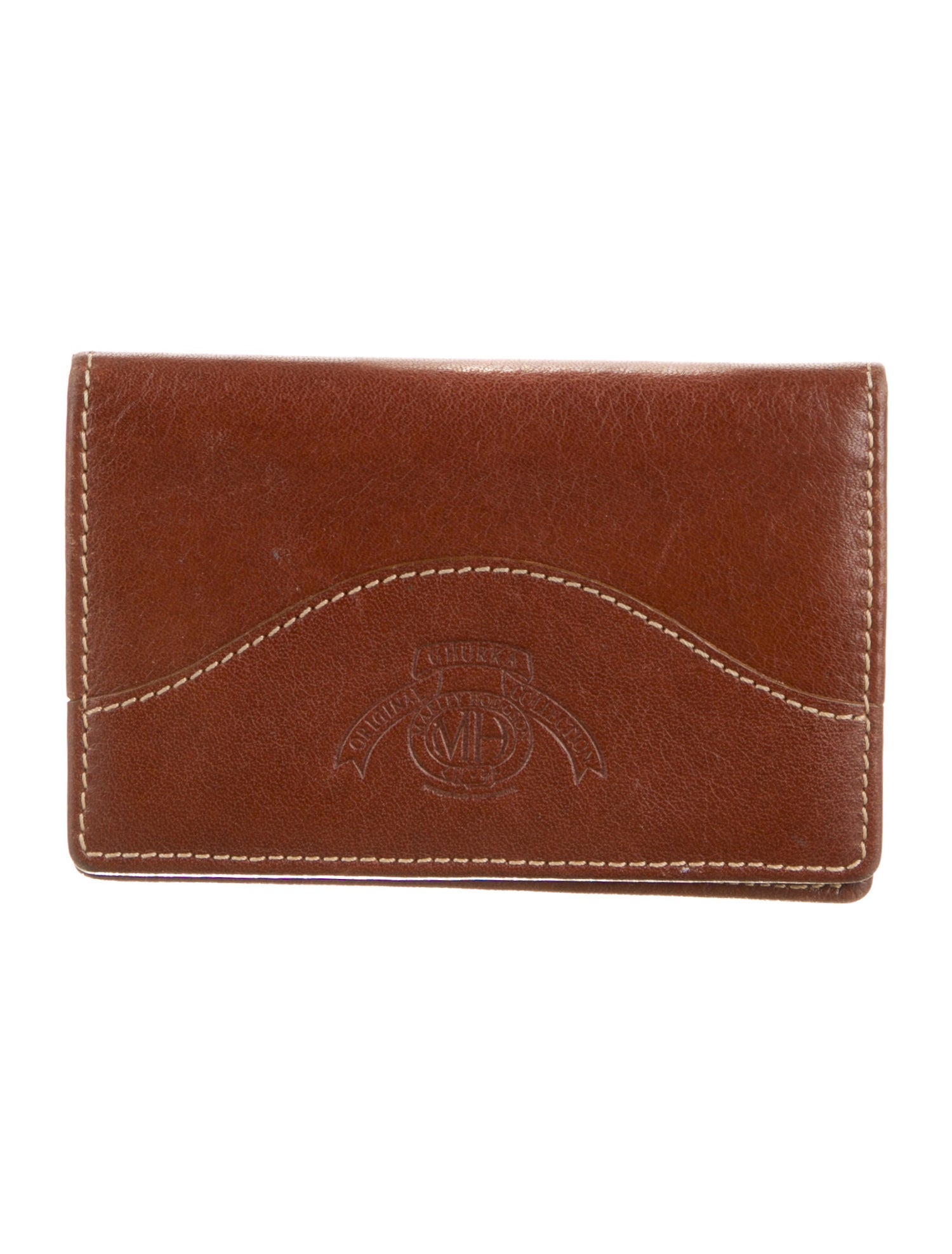 Ghurka Leather Bifold Wallet - Brown Wallets, Accessories - GHK23220 ...