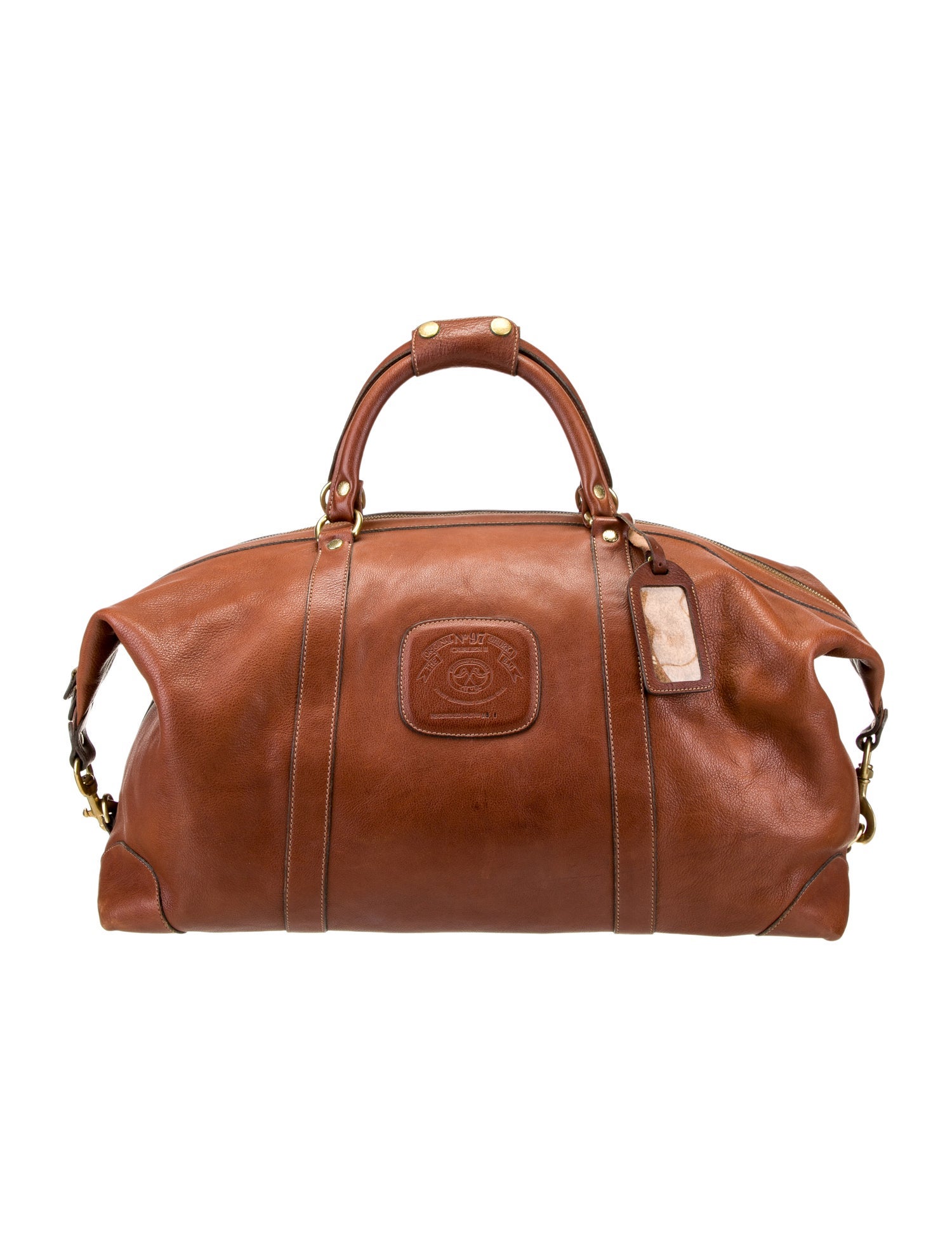 Ghurka Leather Weekender Bag - Brown Luggage and Travel, Handbags ...