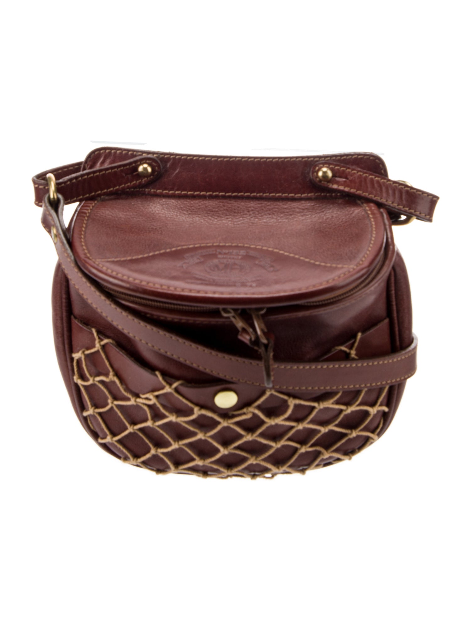 Ghurka Leather Belt Bag - Brown Crossbody Bags, Handbags - GHK23242 ...