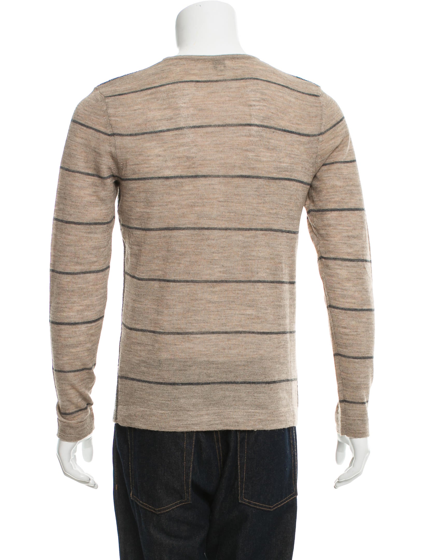 Gianfranco Ferre Logo-Embroidered Crew Neck Sweater - Clothing ...