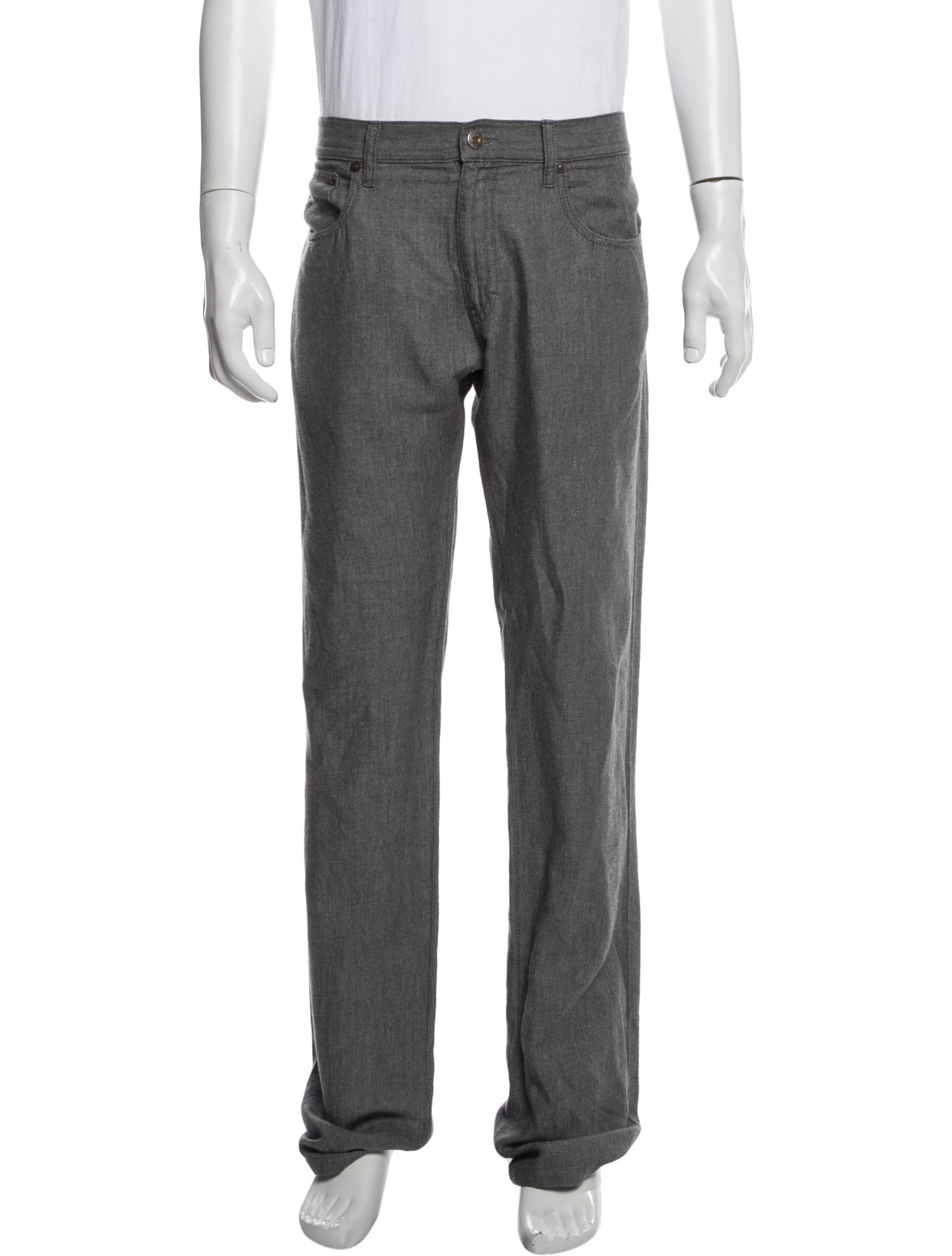 Giorgio Armani Pants - Grey, 10" Rise Pants, Clothing - GIO124014 | The ...