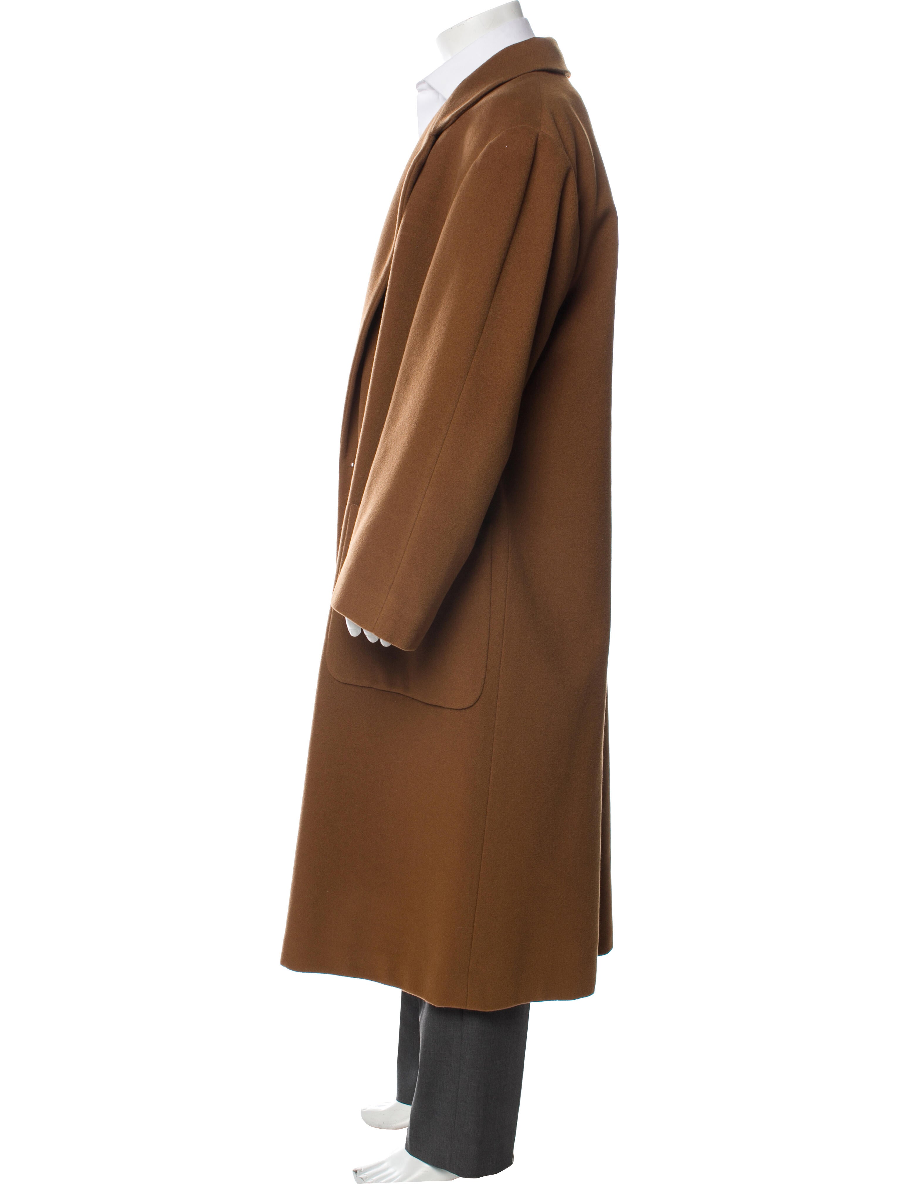 Giorgio Armani Overcoat - Brown Outerwear, Clothing - GIO125137 | The ...