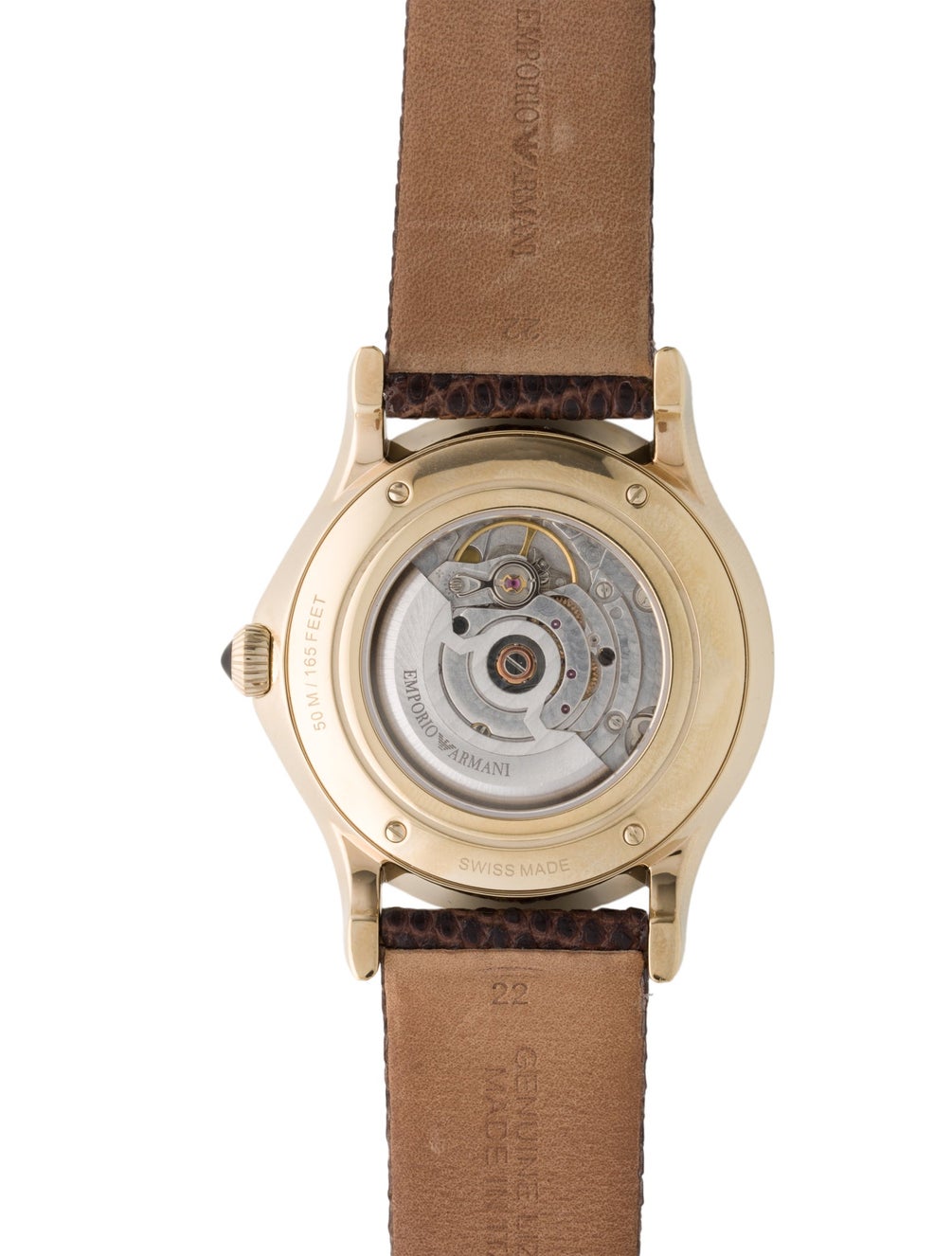 Giorgio Armani Melting Gold Watch - ARS-3004 | The RealReal