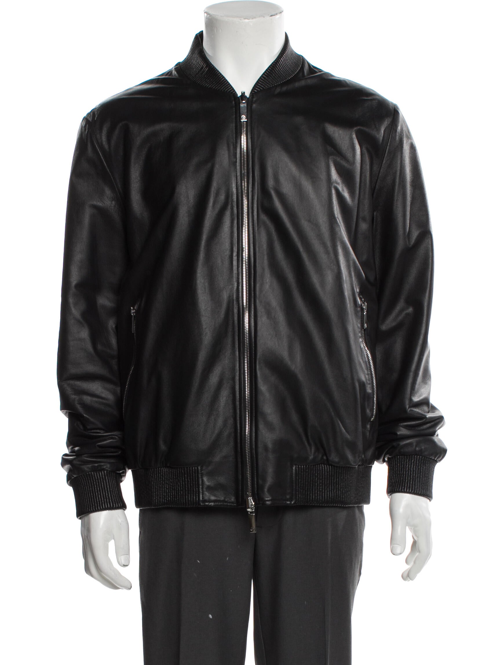 Giorgio Armani Bomber Jacket - Brown Outerwear, Clothing - GIO161719 ...