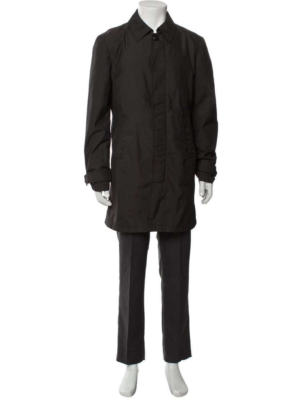 Giorgio Armani Overcoat - Blue Outerwear, Clothing - GIO176782 | The ...