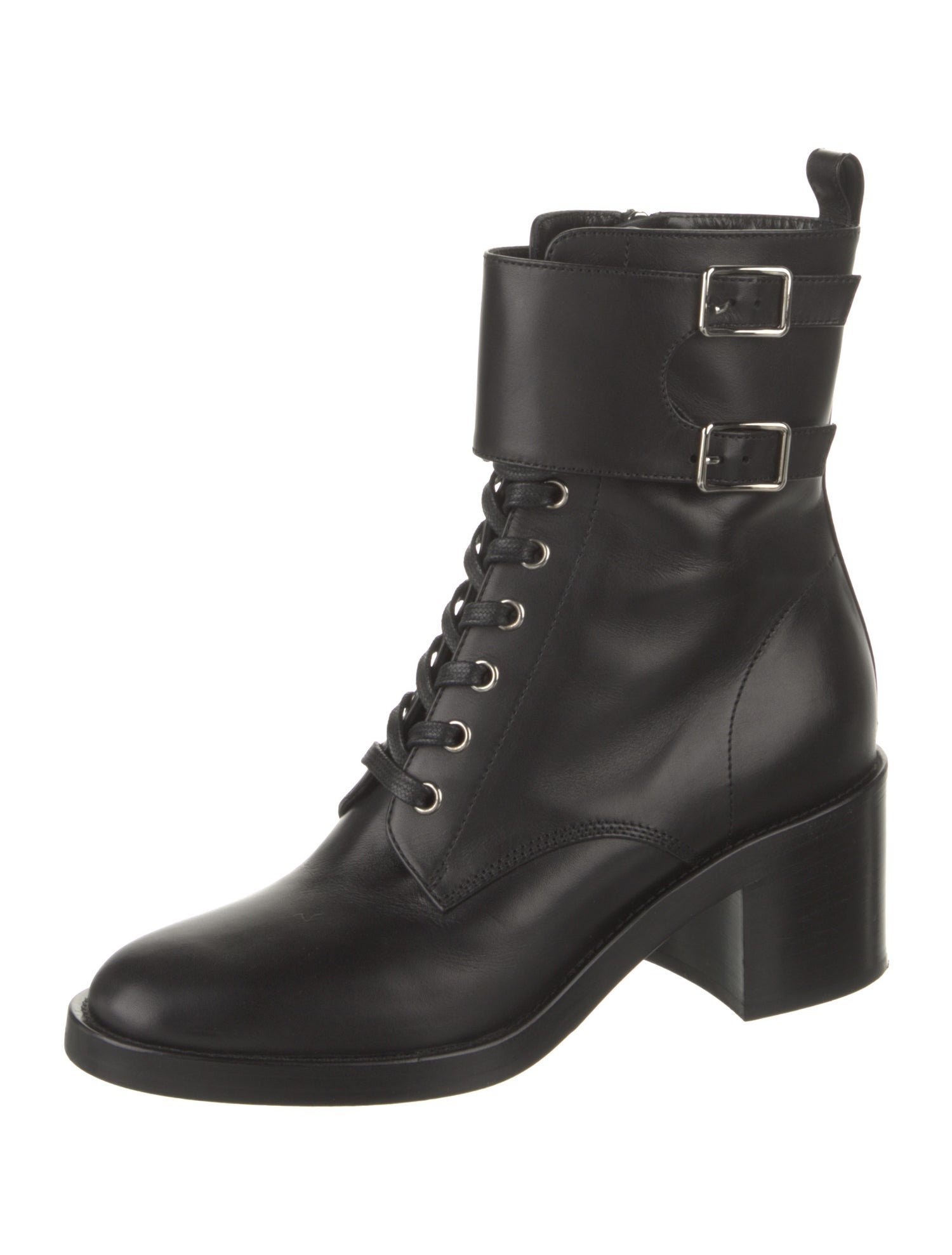 Damir Doma Mid-Calf Wedge Boots - Black Boots, Shoes - DDM20371 | The ...