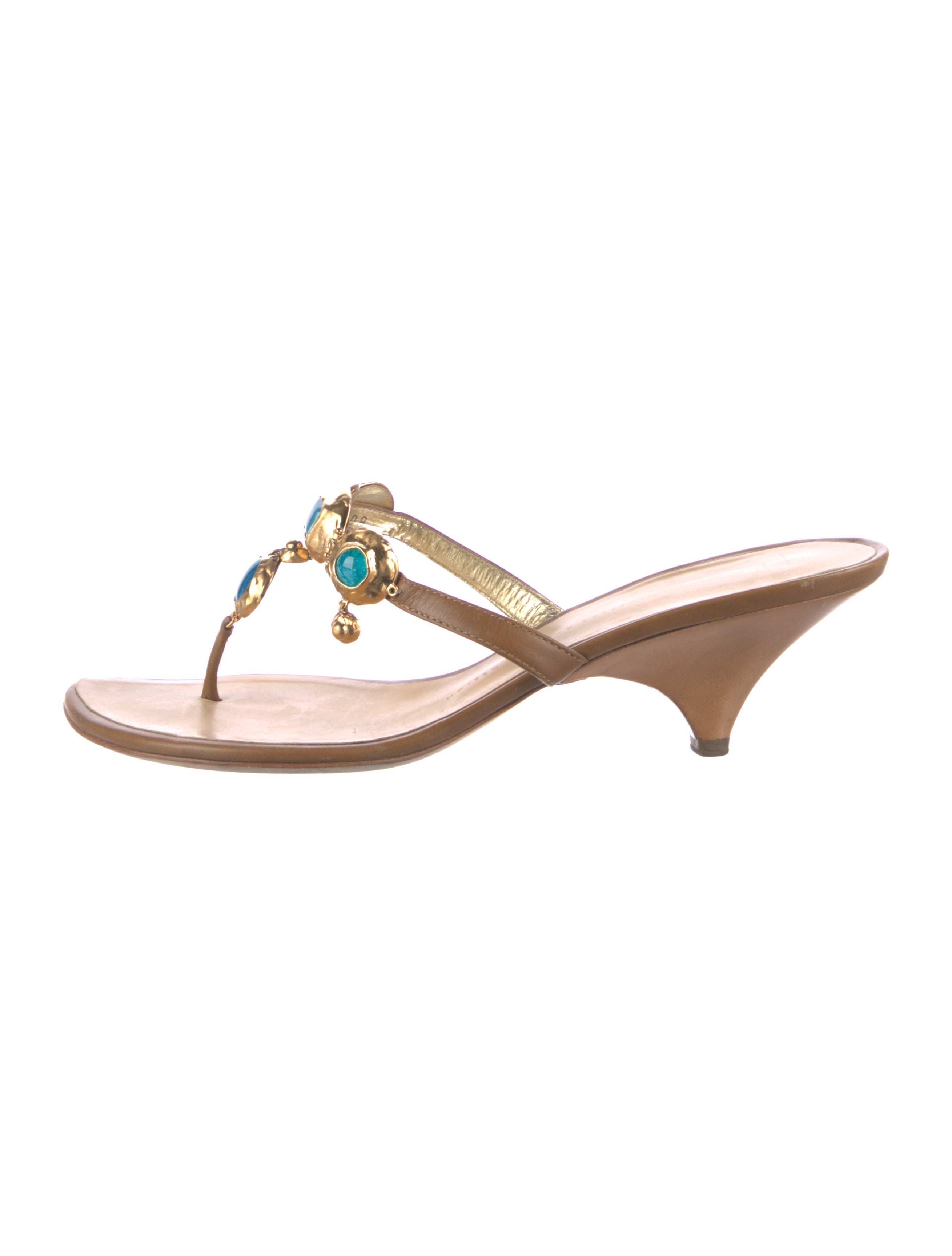 Chanel CC Lucite Slide Sandals - Clear Sandals, Shoes - CHA143765 | The ...