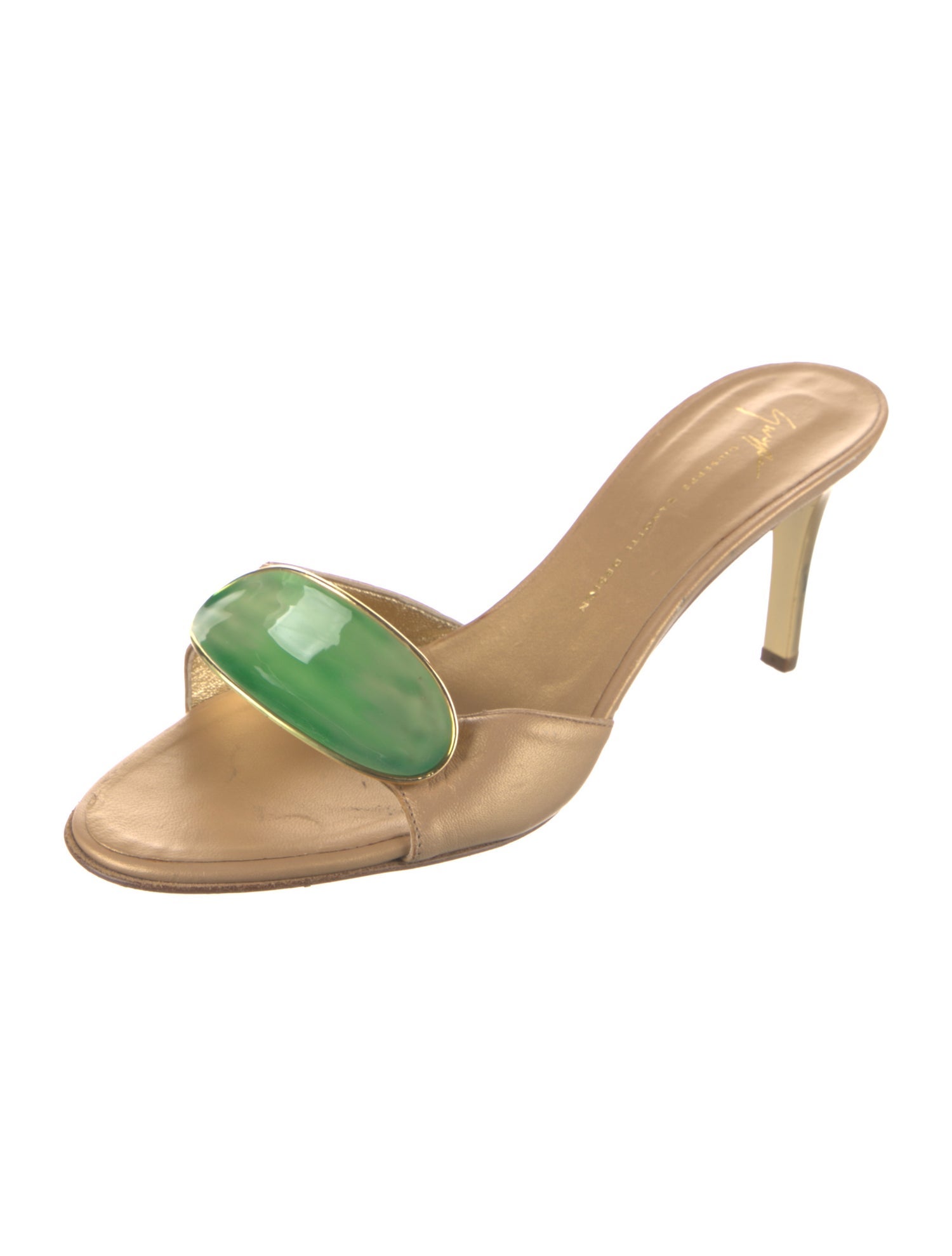 Oscar de la Renta Suede Sandals - Black Sandals, Shoes - OSC270854 ...