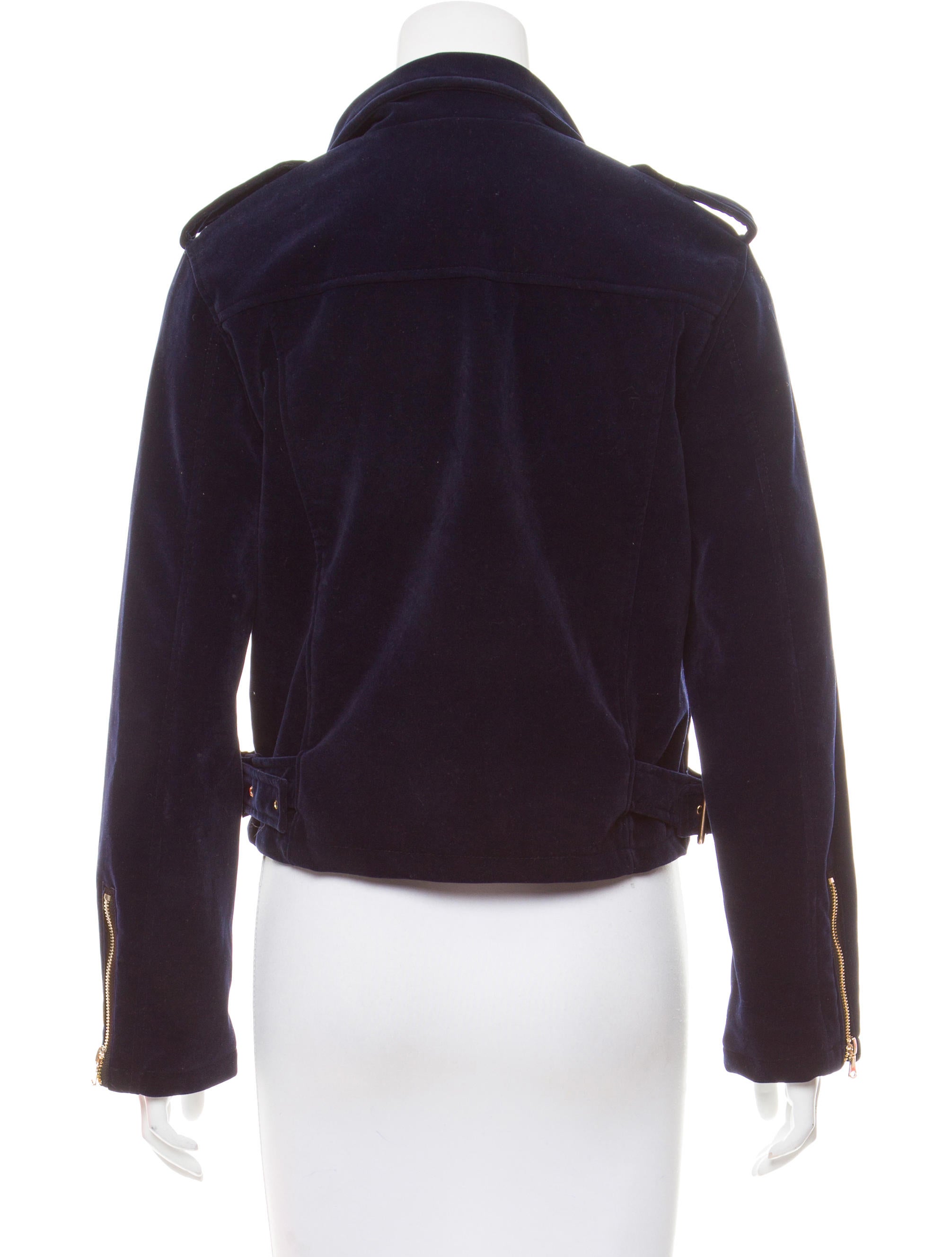 Giuseppe Zanotti Ziggy Velvet Jacket - Clothing - GIU39894 | The RealReal