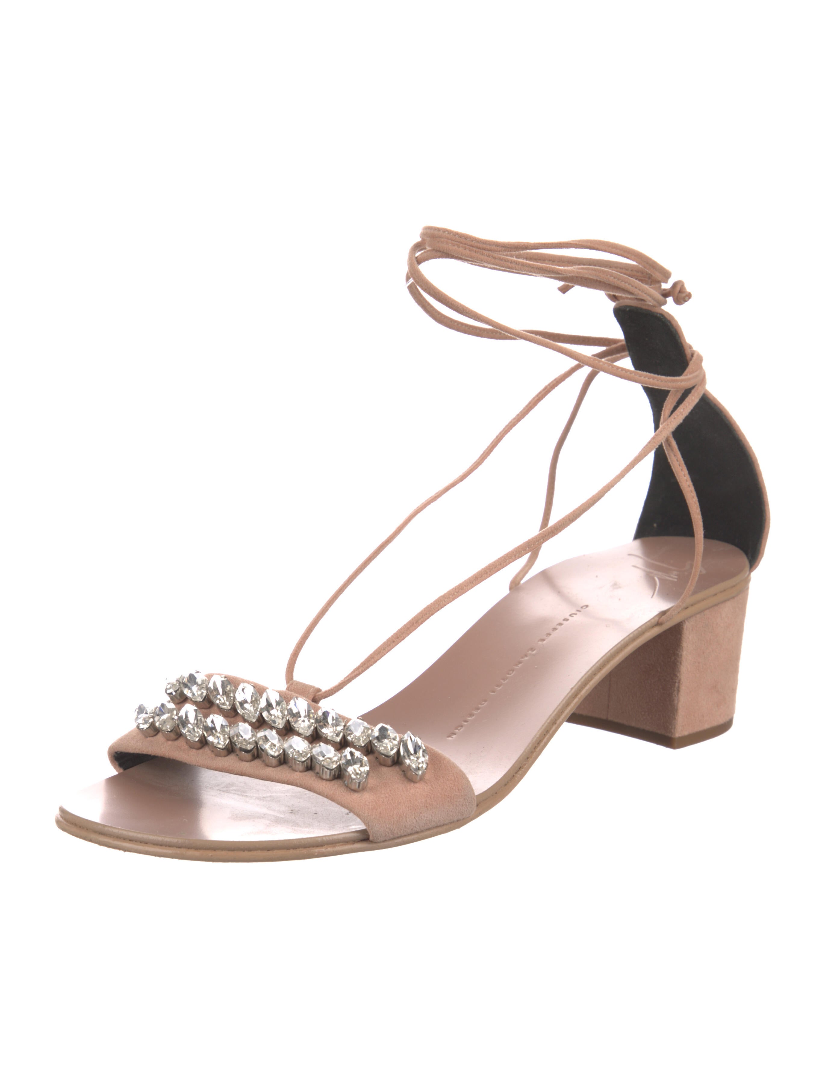 Giuseppe Zanotti Sandals - Burgundy Sandals, Shoes - GIU25622 | The ...