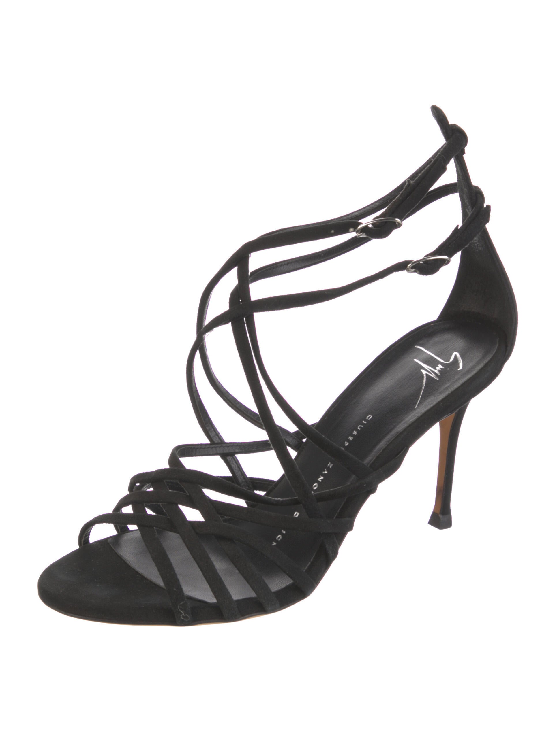 Giuseppe Zanotti Sandals - Black Sandals, Shoes - GIU23083 | The RealReal