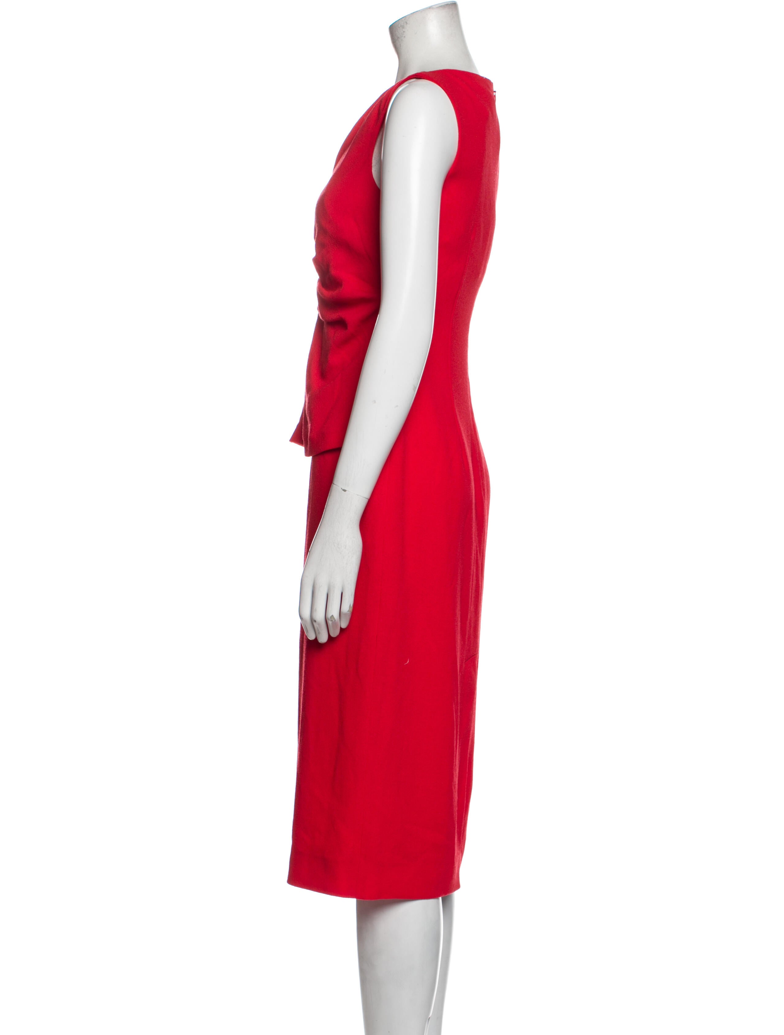 Givenchy 2017 Lace Dress w/ Tags - Red Dresses, Clothing - GIV54307 ...