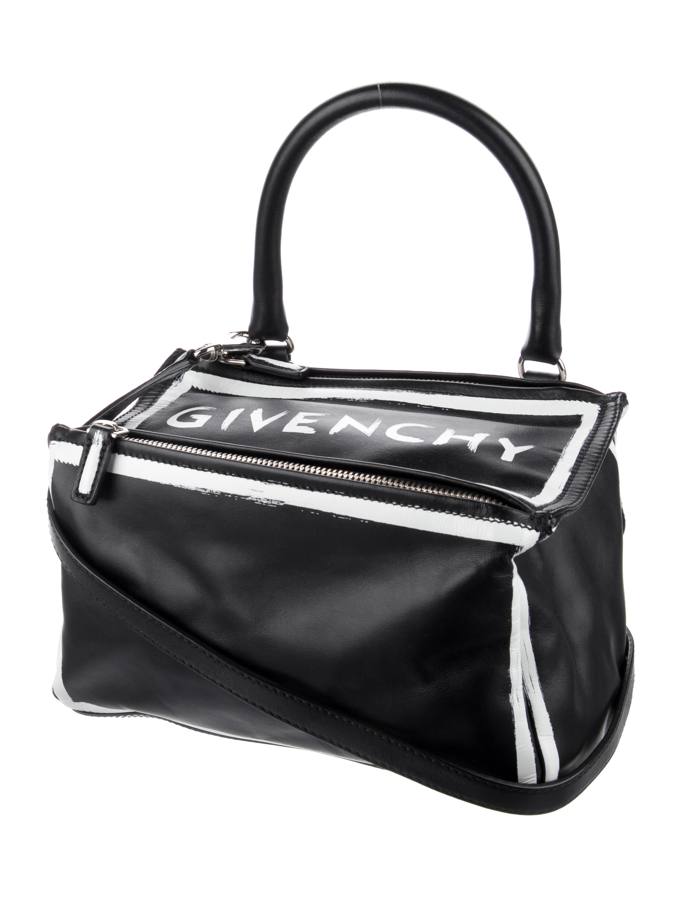 Givenchy Leather Shoulder Bag - Black Shoulder Bags, Handbags ...