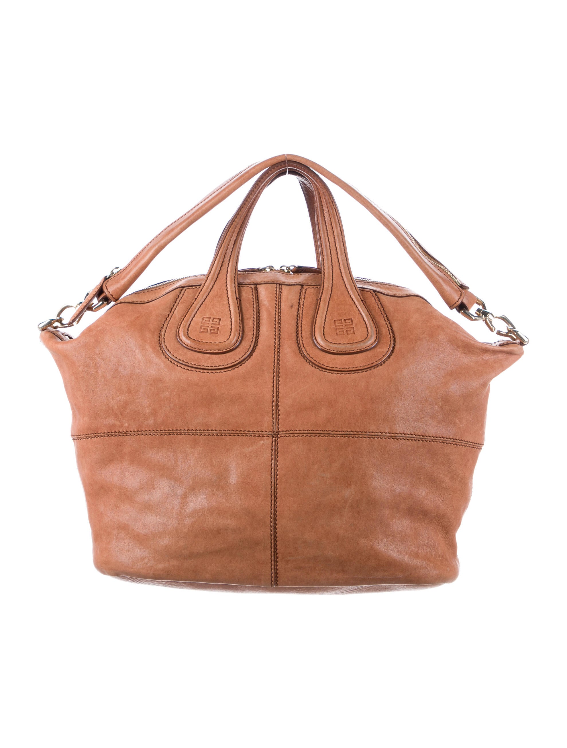Givenchy Textured Leather Tote Bag - Brown Totes, Handbags - GIV153767 ...