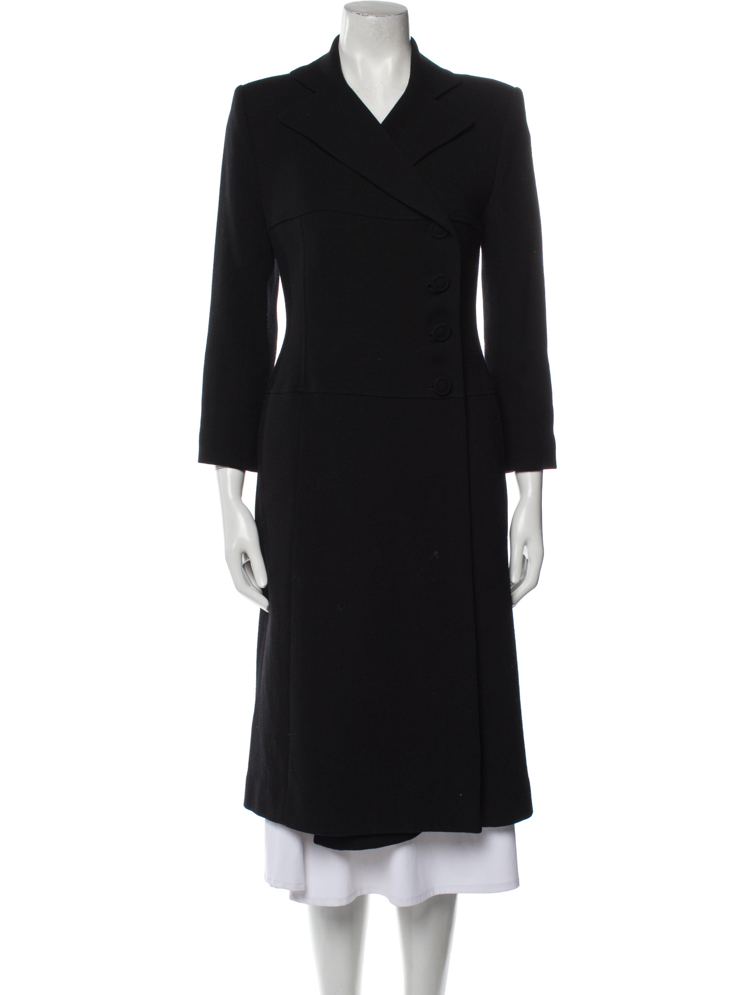 Givenchy Vintage 1980's Coat - Black Coats, Clothing - GIV157336 | The ...