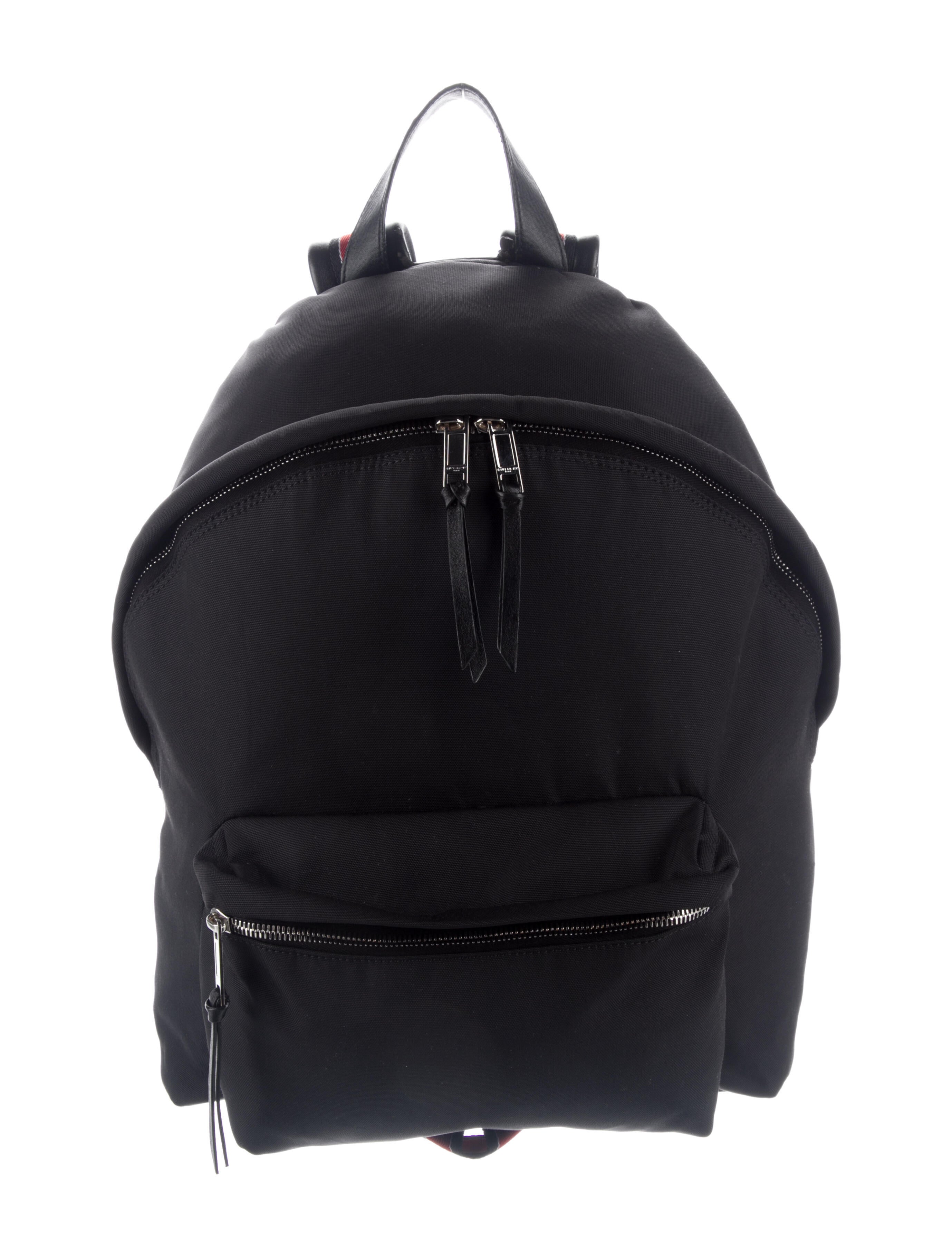 MSGM Logo Nylon Backpack - Black Backpacks, Handbags - W3G35259 | The ...