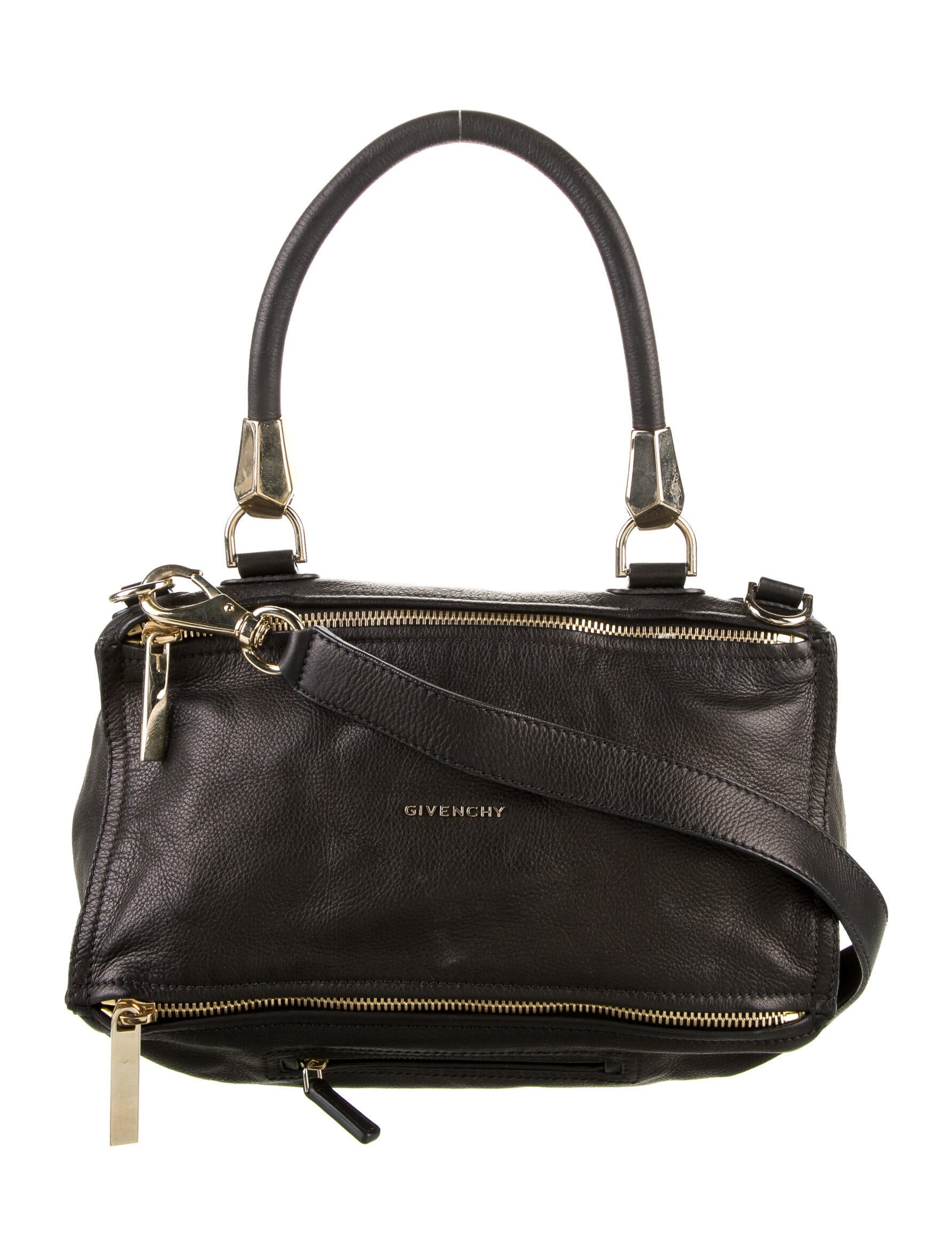 Givenchy Soft Leather Small Mystic Bag - Black Handle Bags, Handbags ...