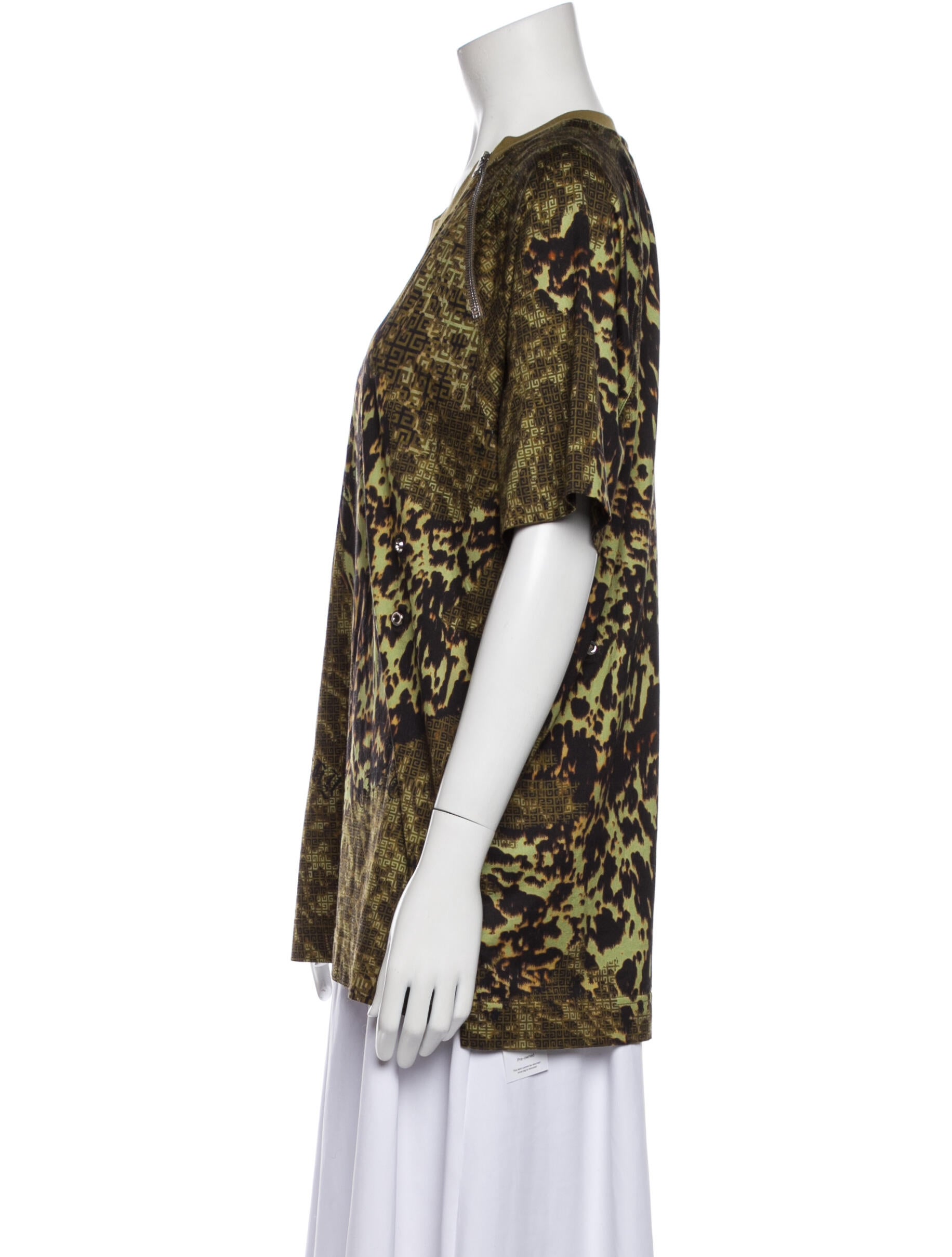 Givenchy 2015 Persian Print T-Shirt - Black T-Shirts, Clothing ...