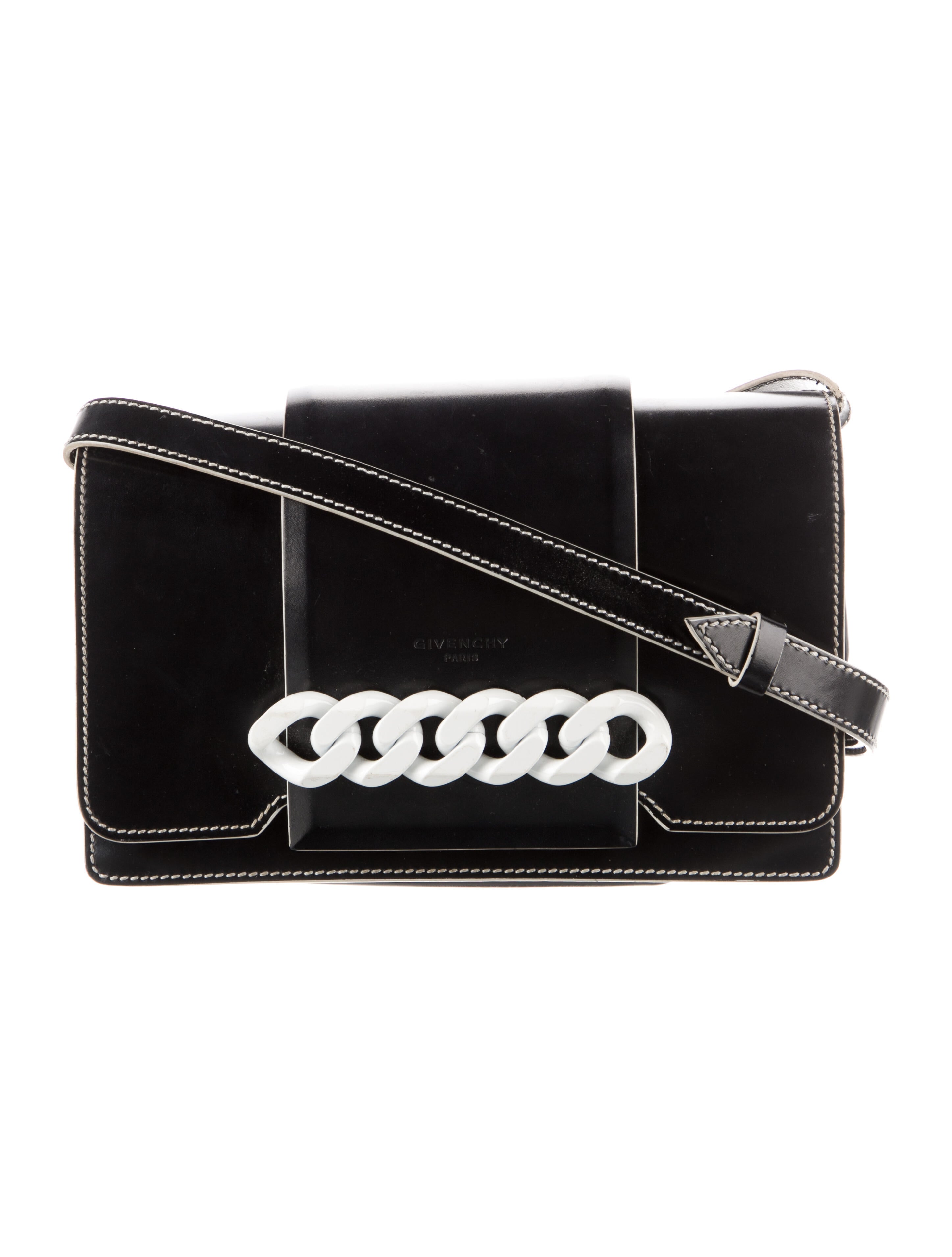 Givenchy Infinity Small Flap Crossbody Bag - Black Crossbody Bags ...