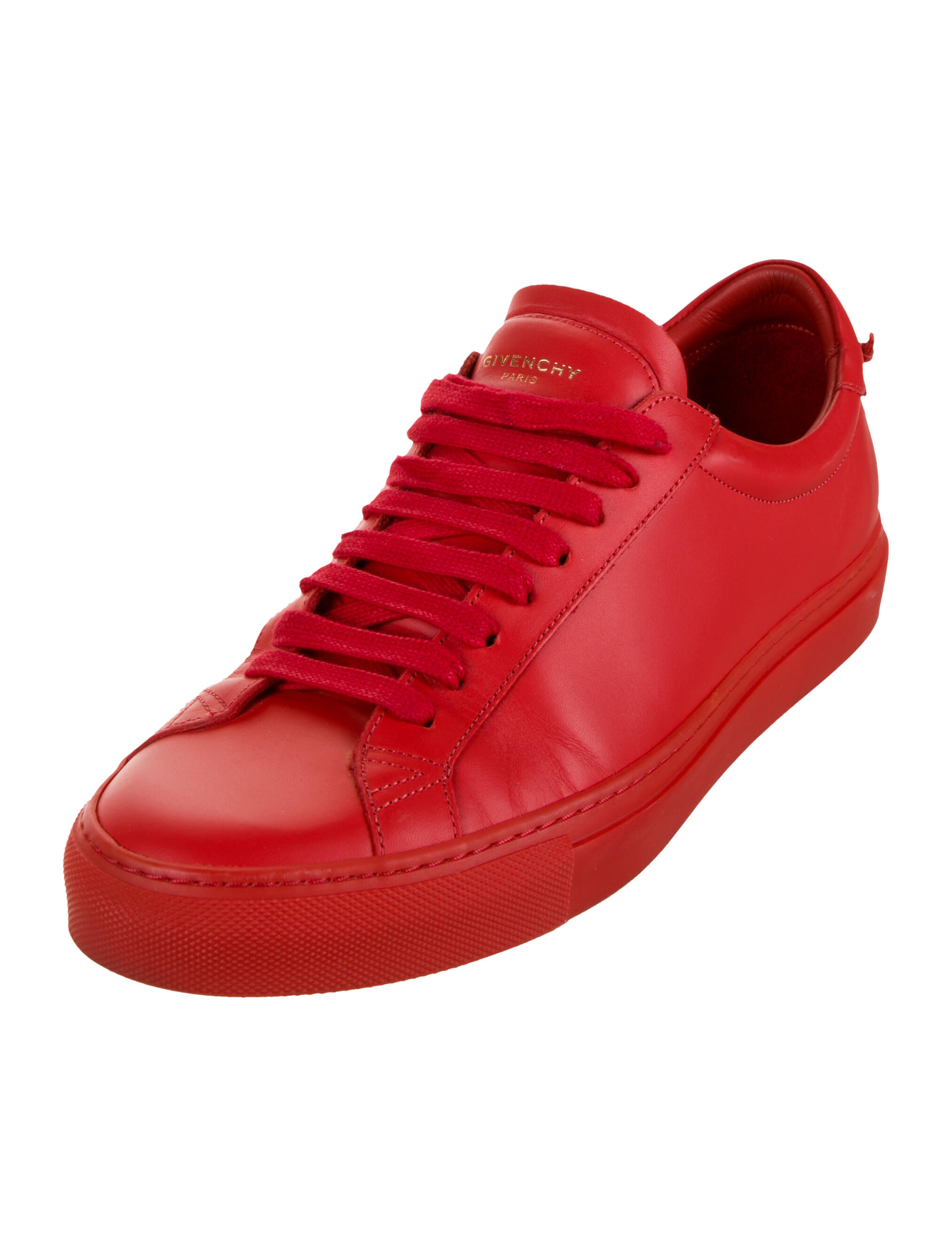 Givenchy 2017 Urban Street Low-Top Sneakers w/ Tags - Red Sneakers ...