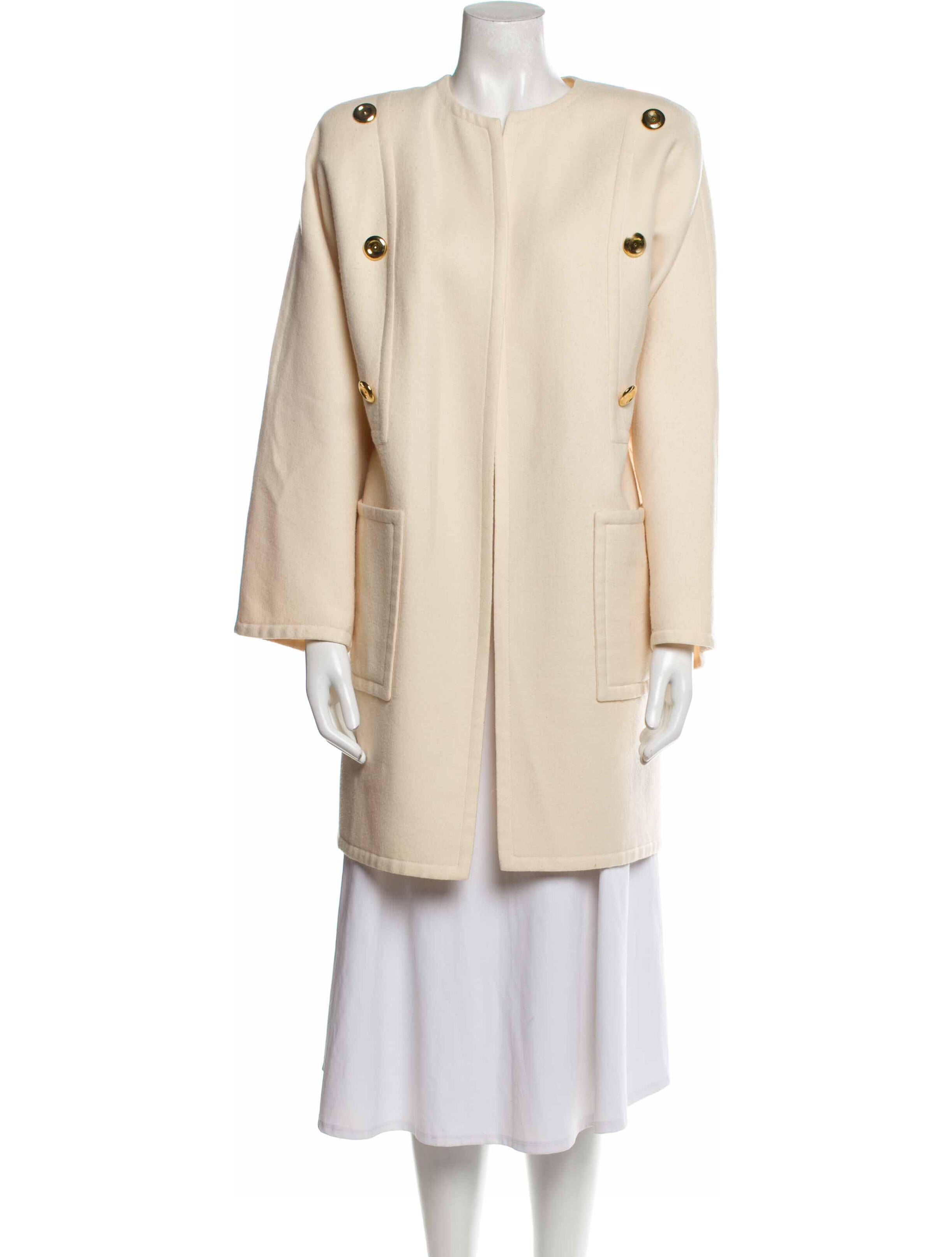Givenchy Vintage 1980's Coat - Neutrals Coats, Clothing - GIV162329 ...