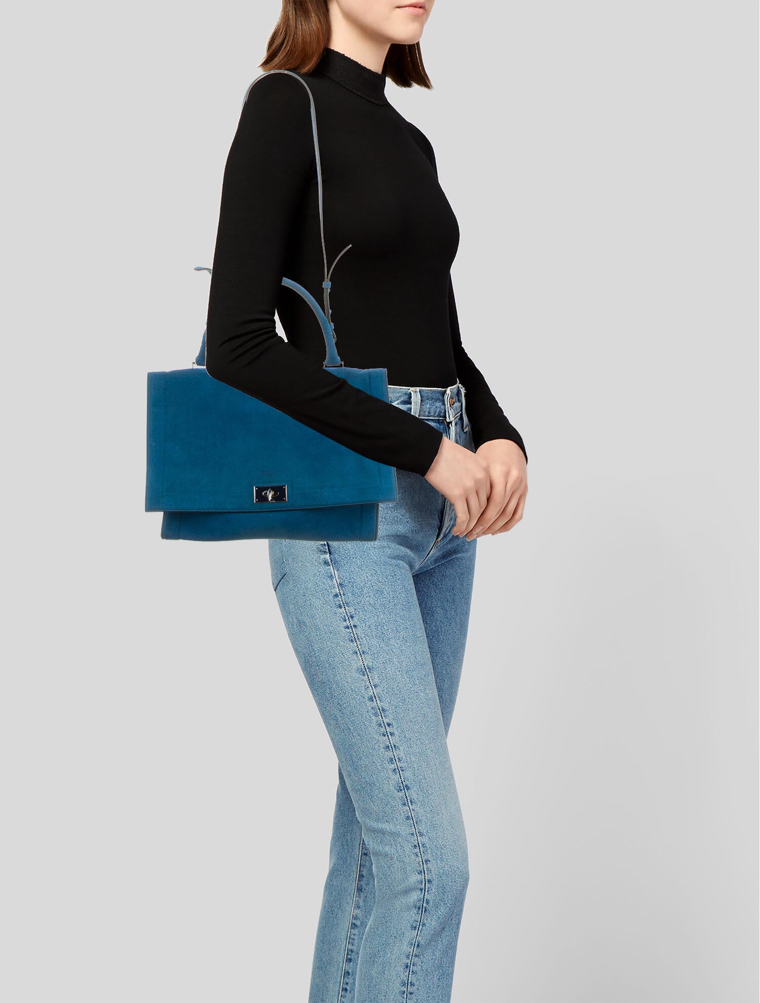 Givenchy Shark Tooth Bag - Blue Shoulder Bags, Handbags - GIV164449 ...